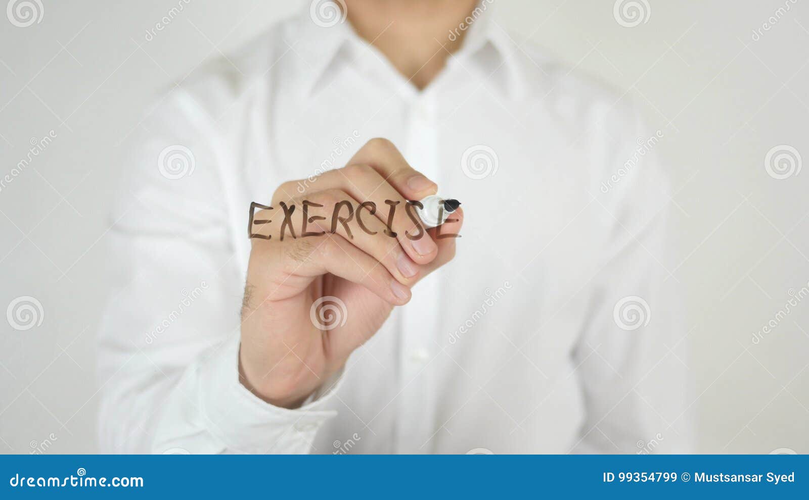 Exercise, Written on Glass stock image. Image of infographics - 99354799