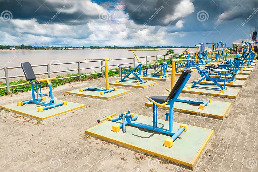 Exercise yard stock image. Image of health, play, healthcare - 229241847