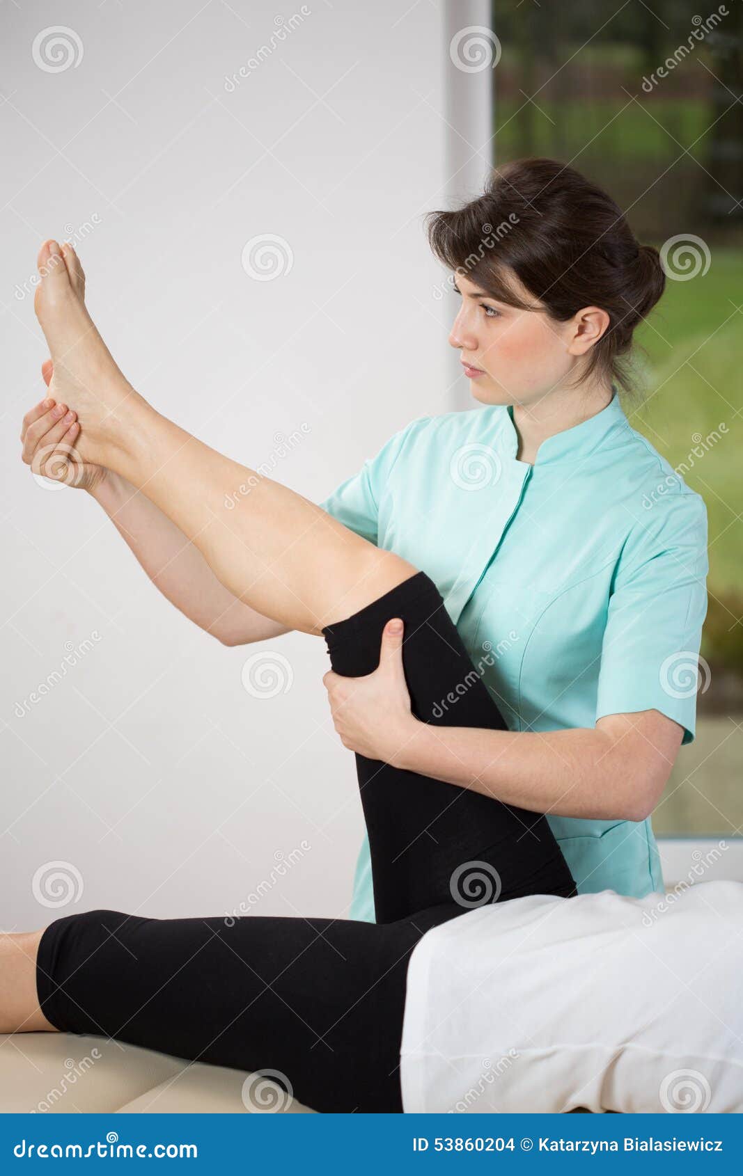 Lower Limb Examination Royalty-Free Stock Image | CartoonDealer.com ...
