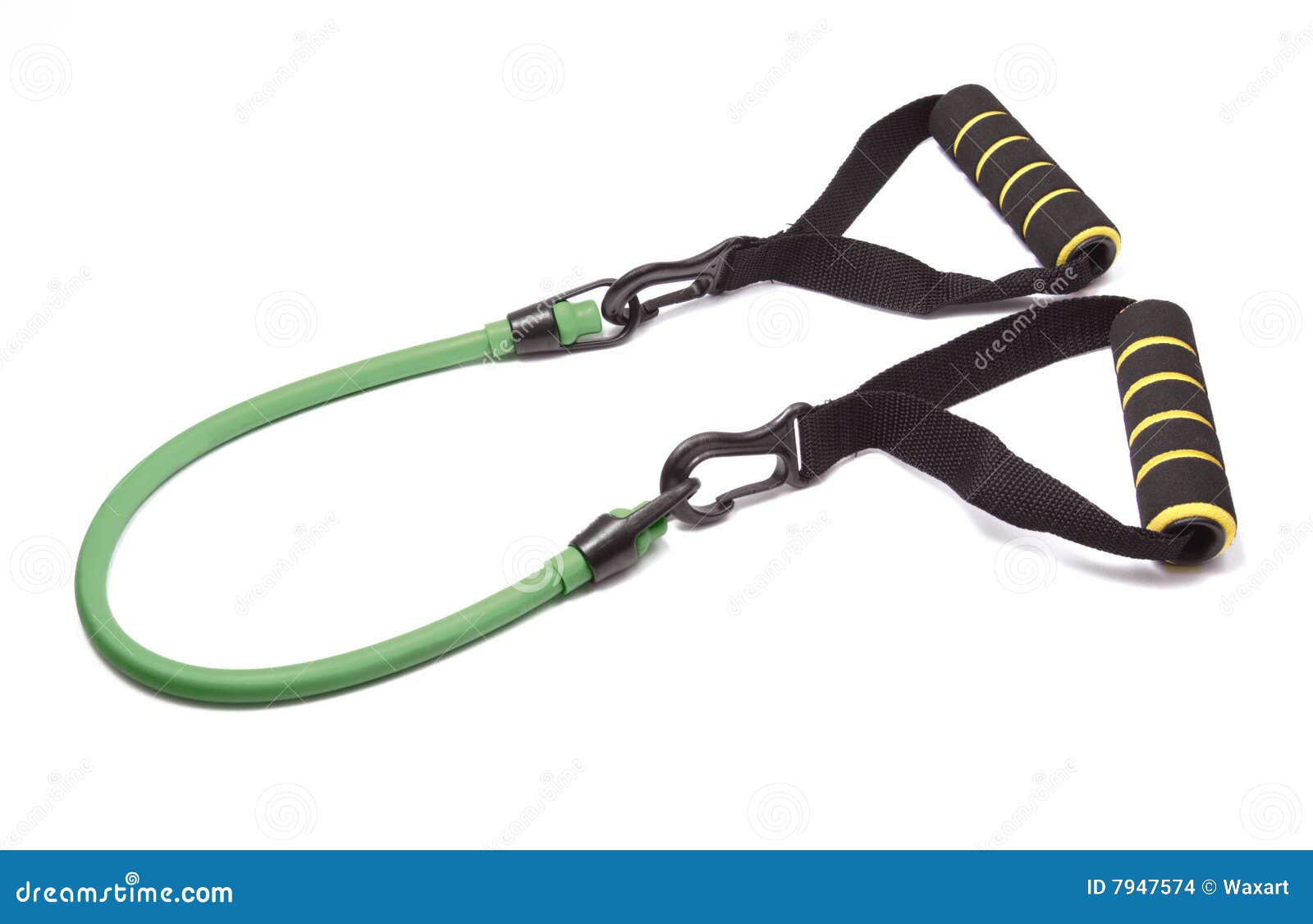 Exercising band with grips stock photo. Image of building - 7947574