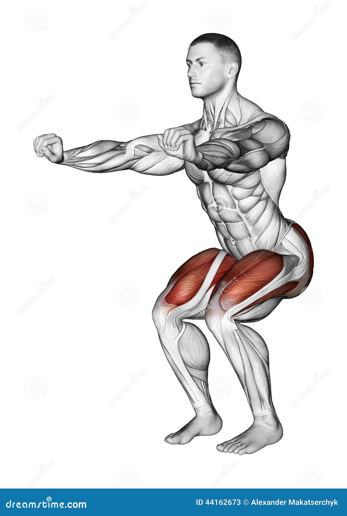 Fitness Exercising Mobile App Page Onboard Screen Template. Tiny Male ...