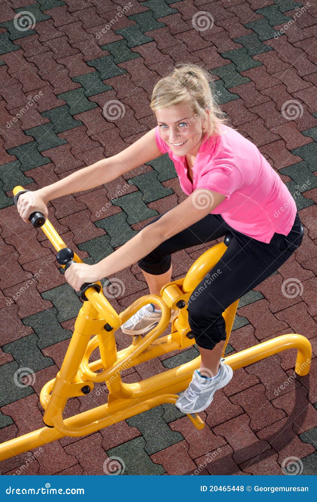 Exercising time stock photo. Image of health, beautiful - 20465448