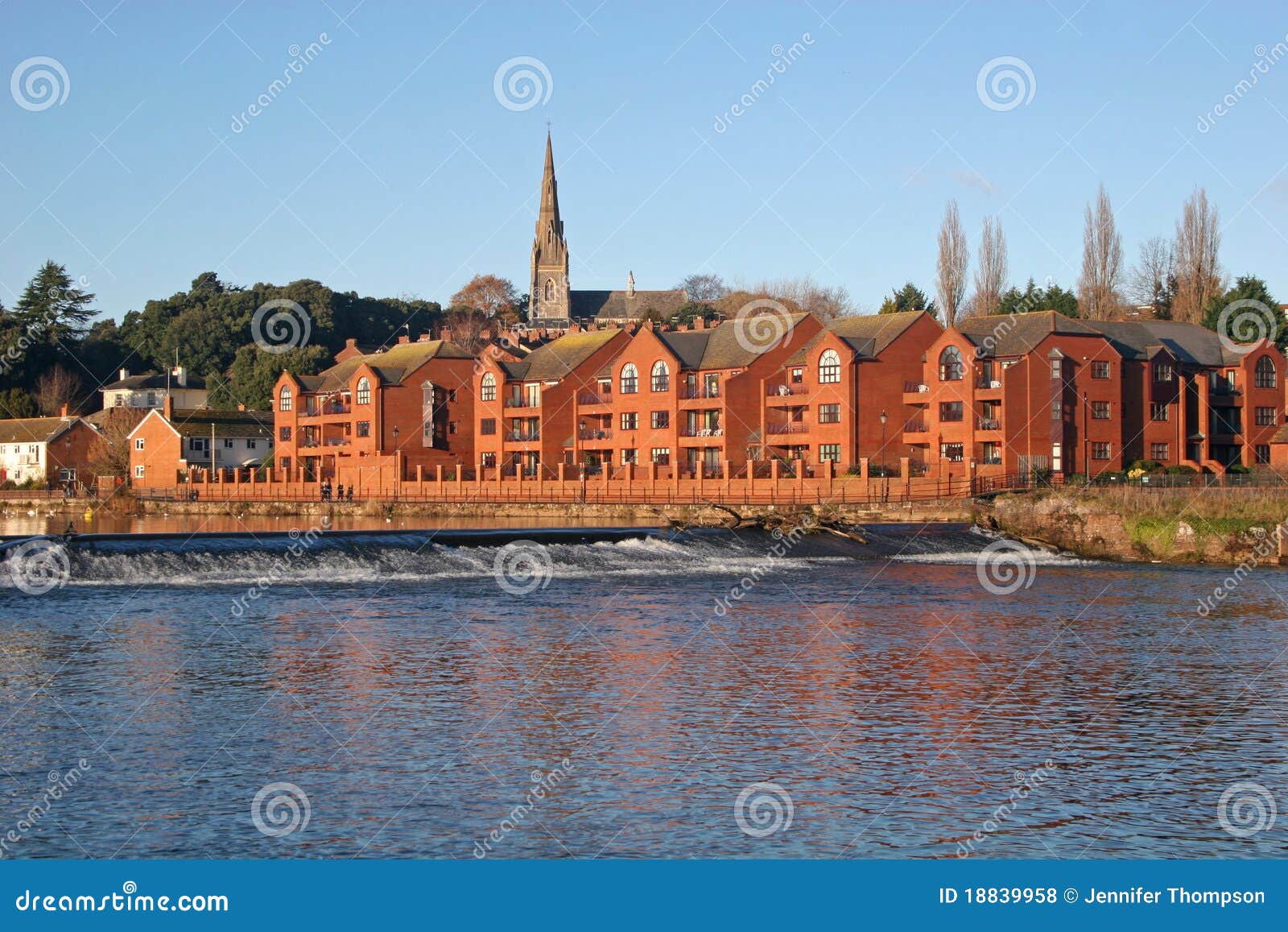 Exeter stock photo. Image of devon, canal, water, england - 18839958