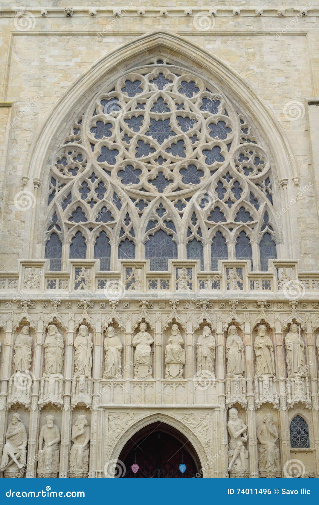 Exeter Cathedral stock photo. Image of decorative, symbol - 74011496