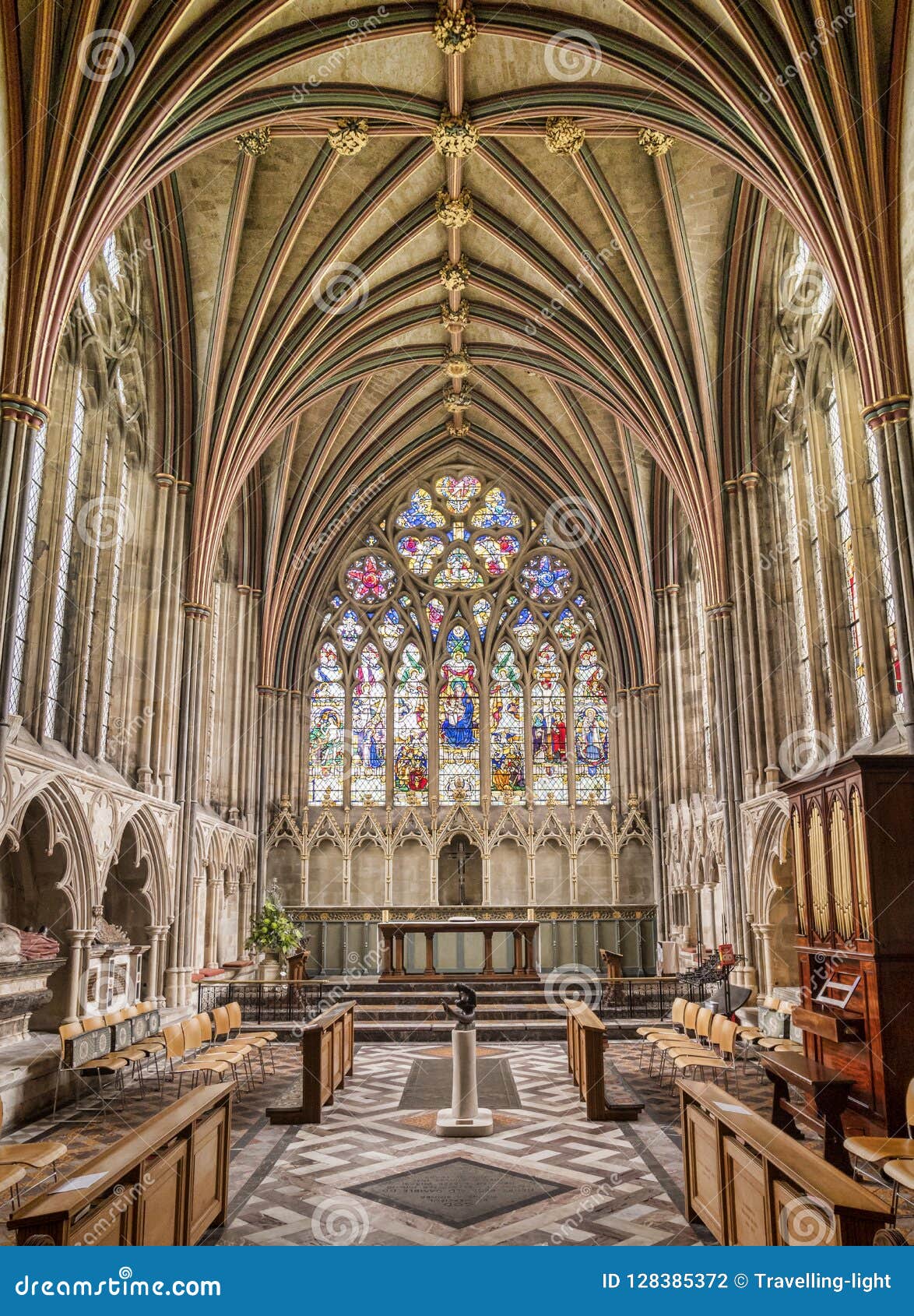 Exeter Cathedral Interior editorial photography. Image of cathedrals ...