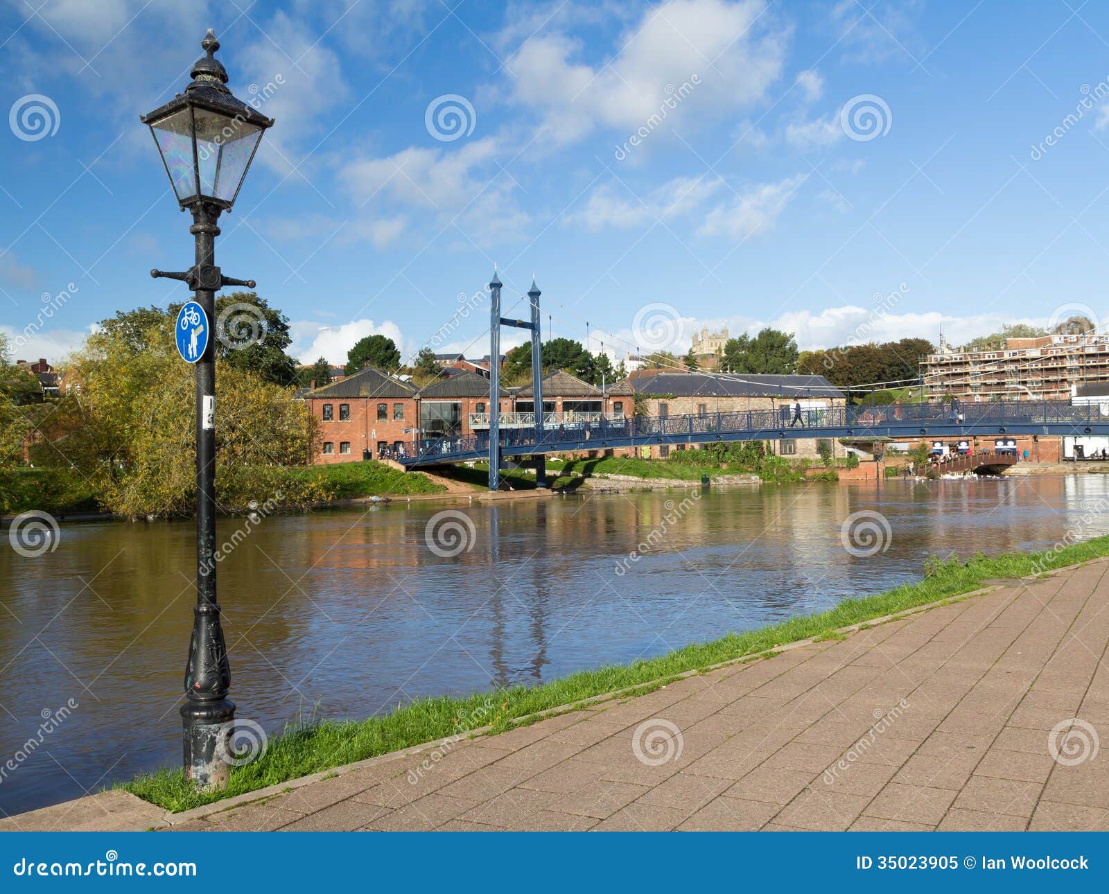 Exeter Devon England UK stock image. Image of riverside - 35023905