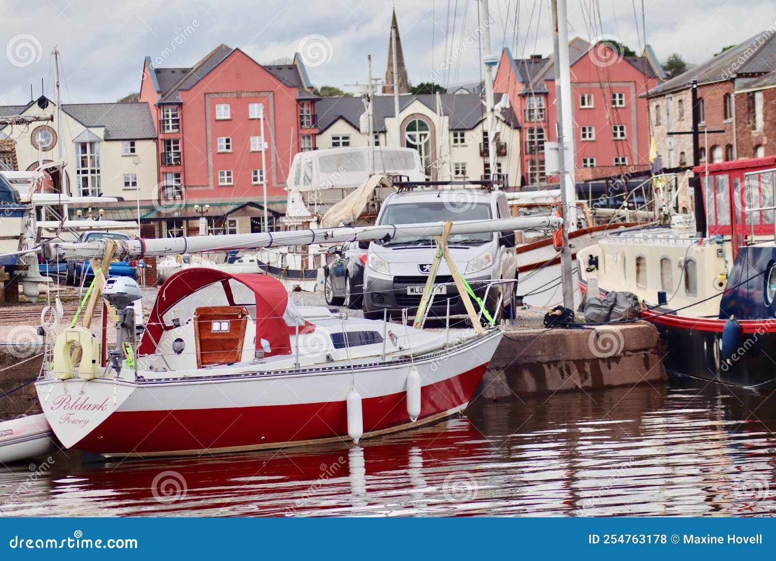Exeter Harbour in Devon England Stock Photo - Image of exeter ...