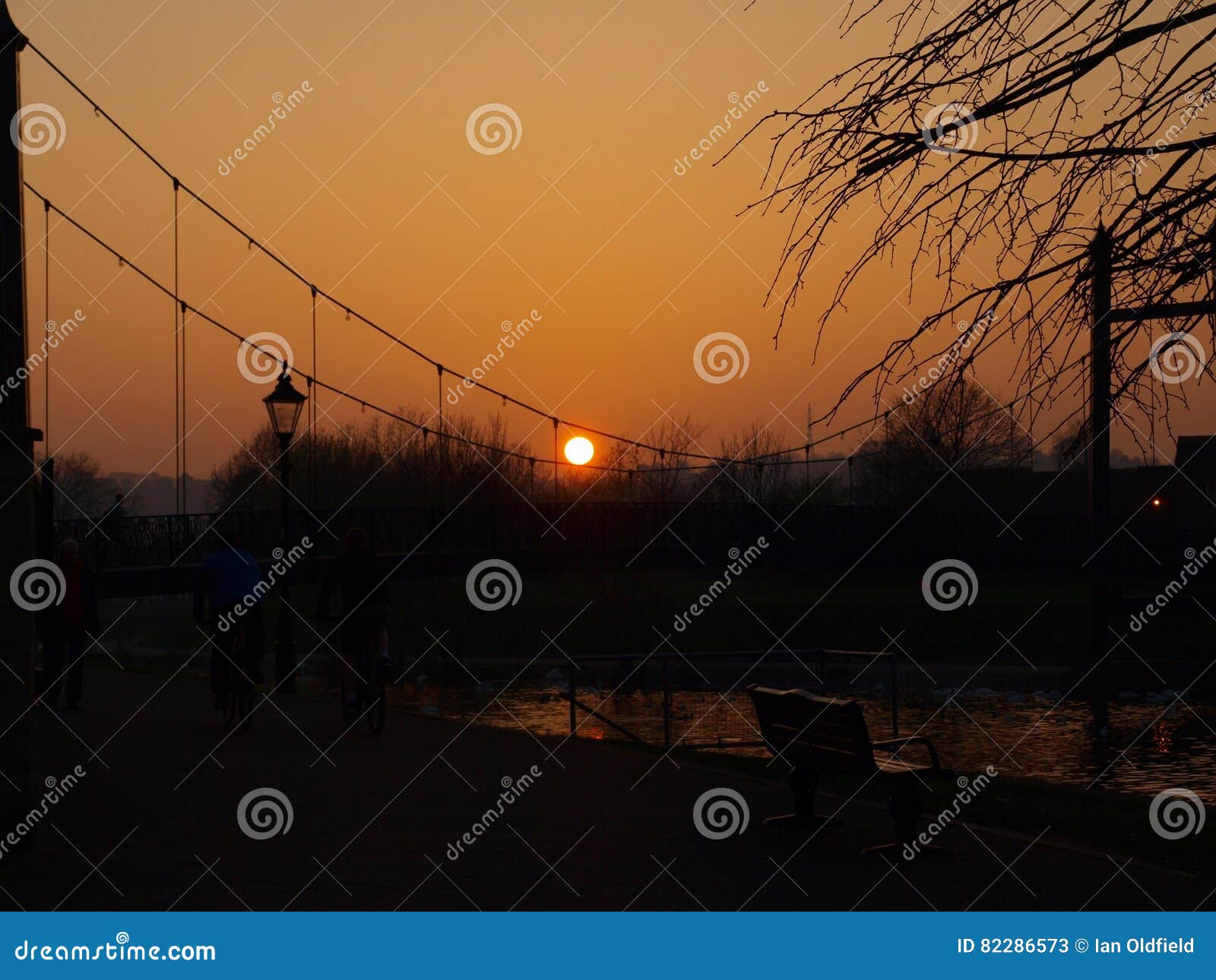 Exeter sunset stock image. Image of quay, tourist, sunset - 82286573
