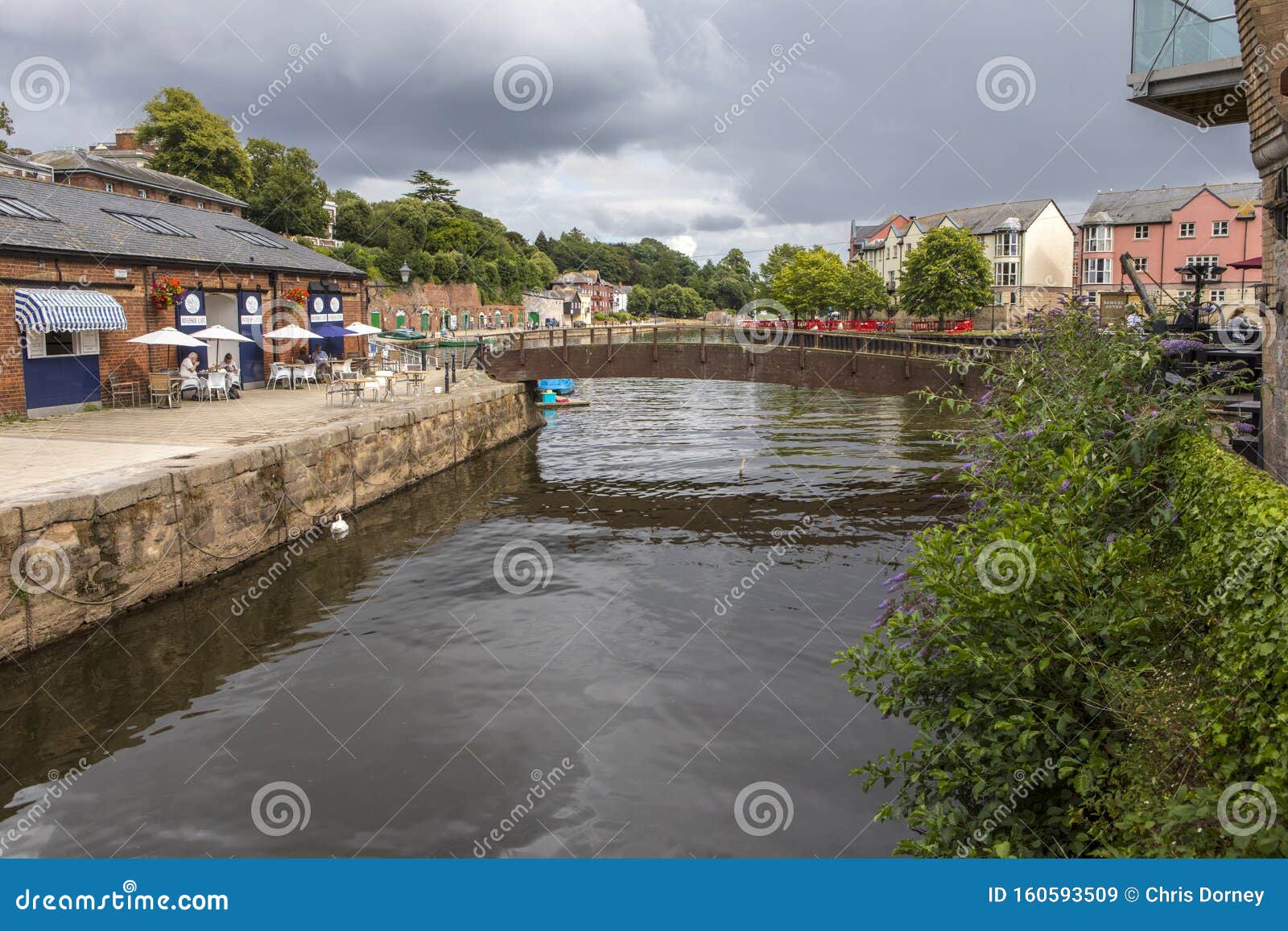 Exeter Quay in Devon editorial stock image. Image of culture - 160593509