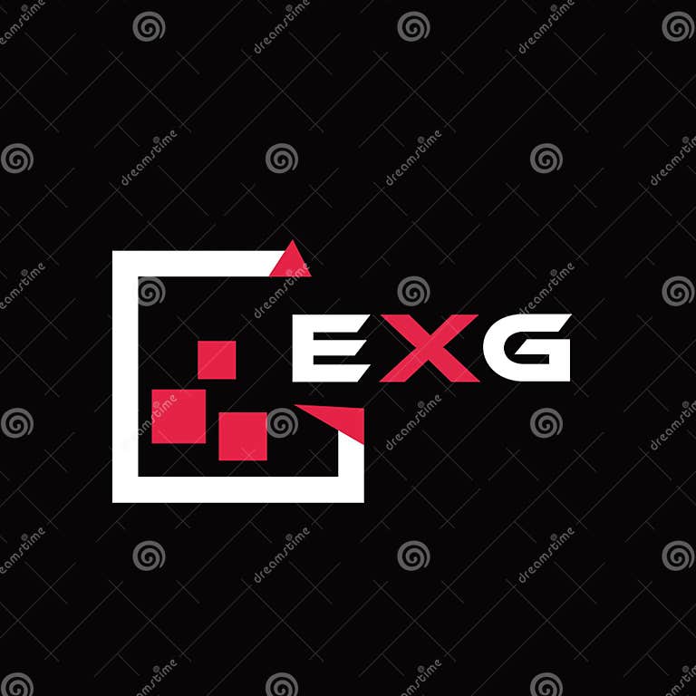 EXG Creative Minimalist Letter Logo. EXG Unique Vector Initials ...