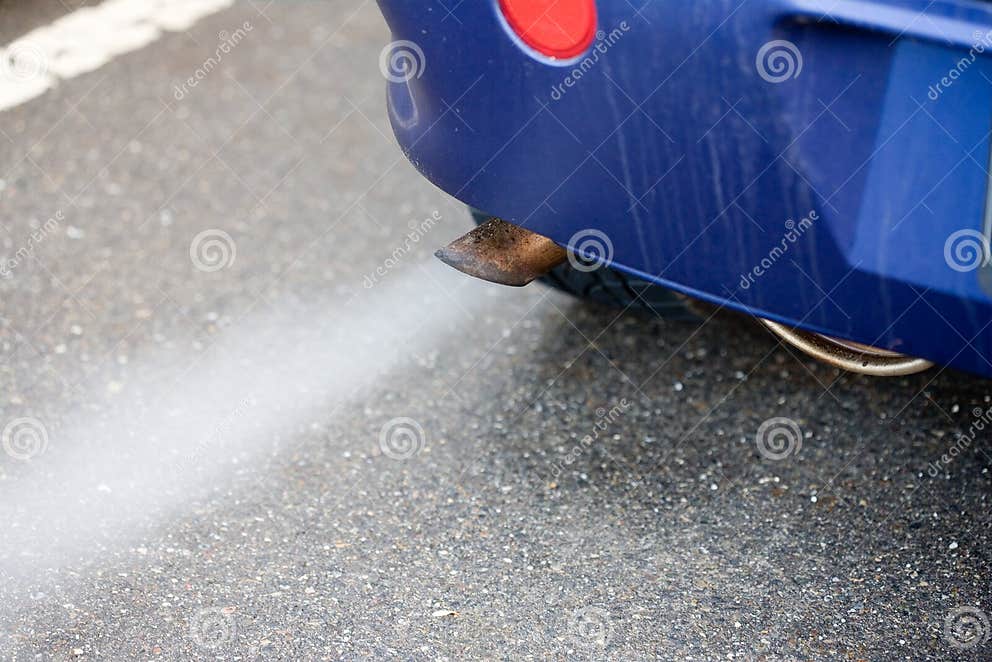 Exhaust... stock photo. Image of condensation, athmosphere - 2367494