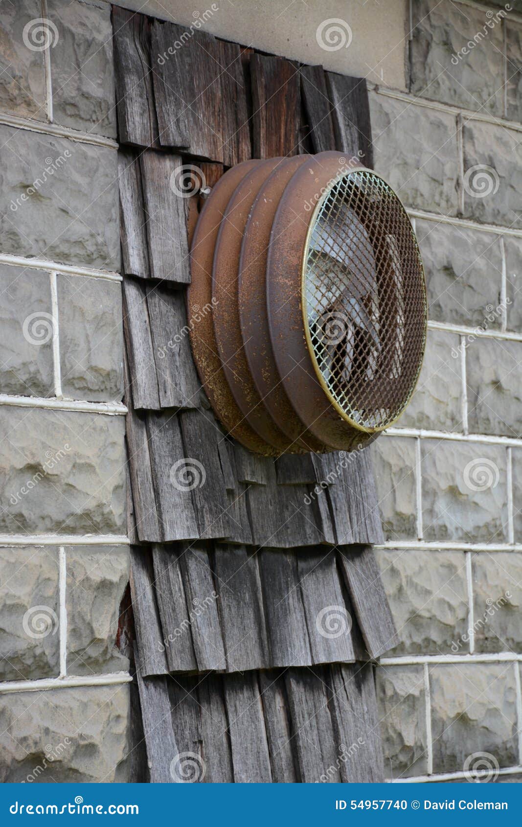 Exhaust fan stock photo. Image of makeshift, detail, shingles - 54957740