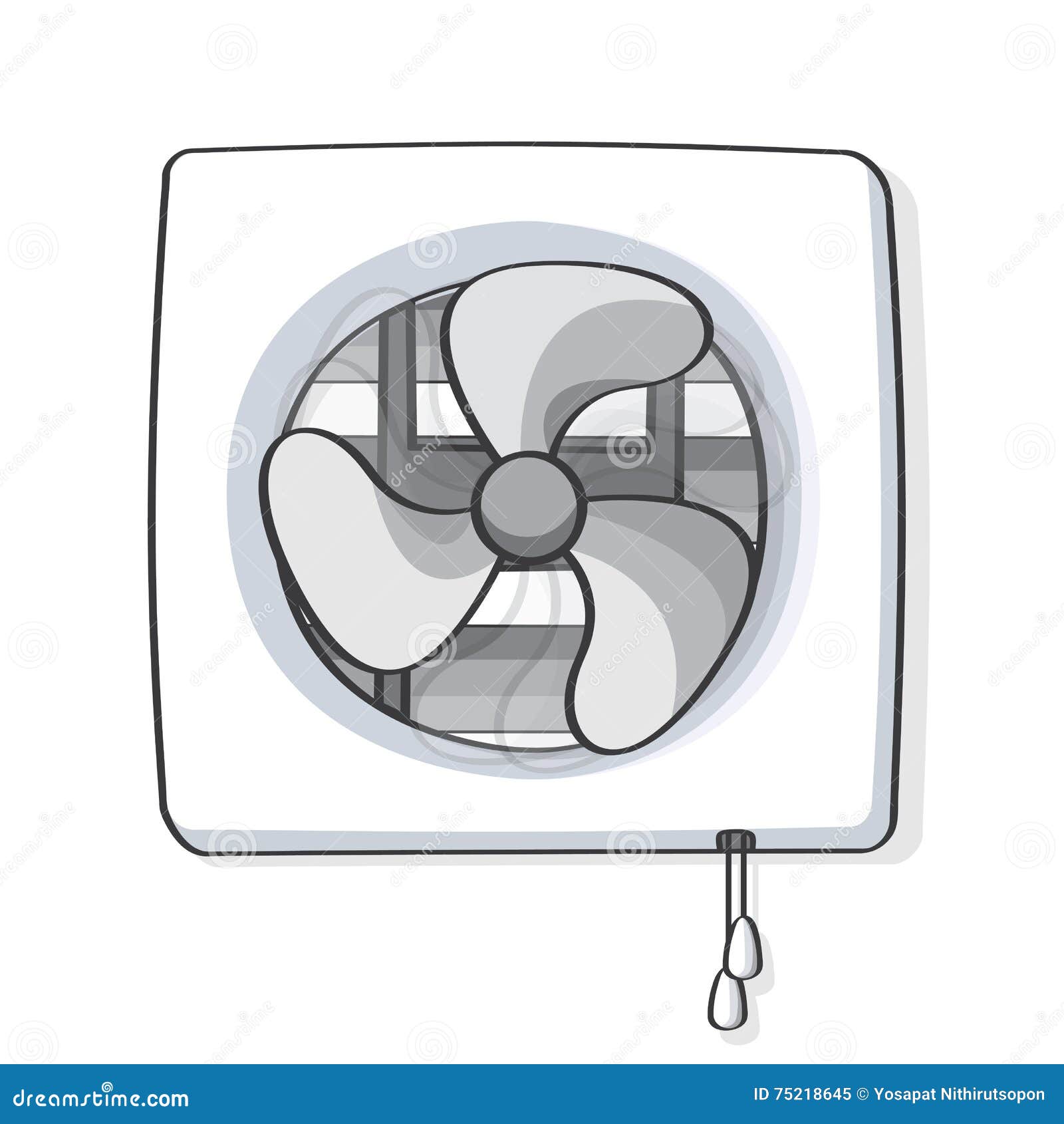 Exhaust Fan Icon Cartoon Vector | CartoonDealer.com #83398089