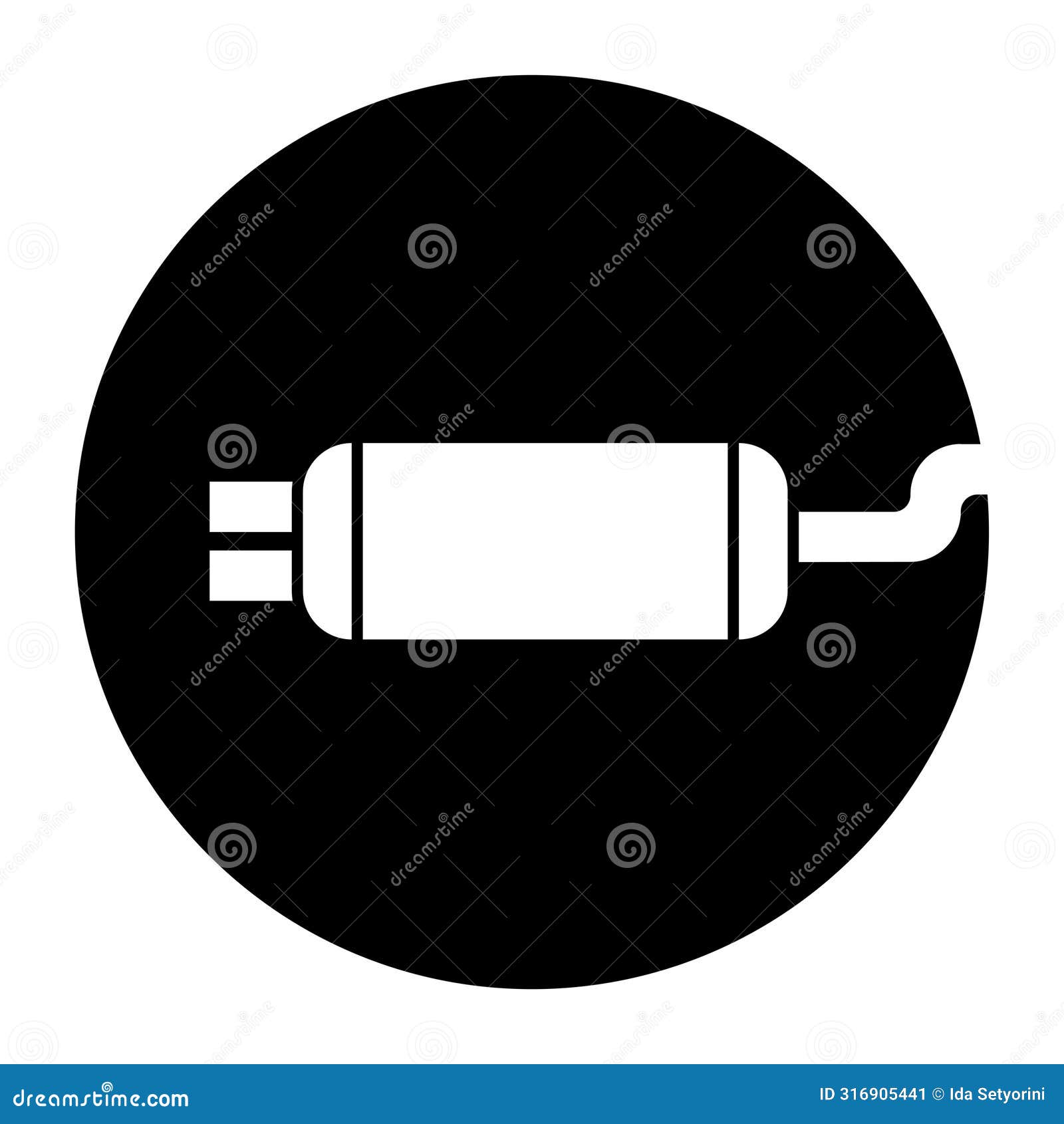 Exhaust logo vector stock illustration. Illustration of transportation ...