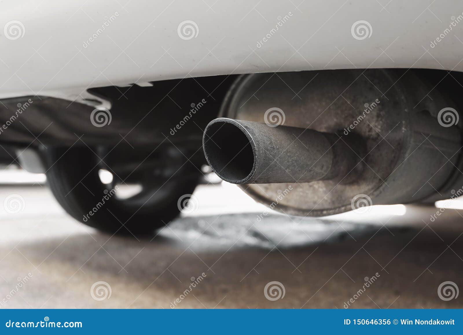 Old exhaust pipe stock photo. Image of dioxide, transport - 150646356
