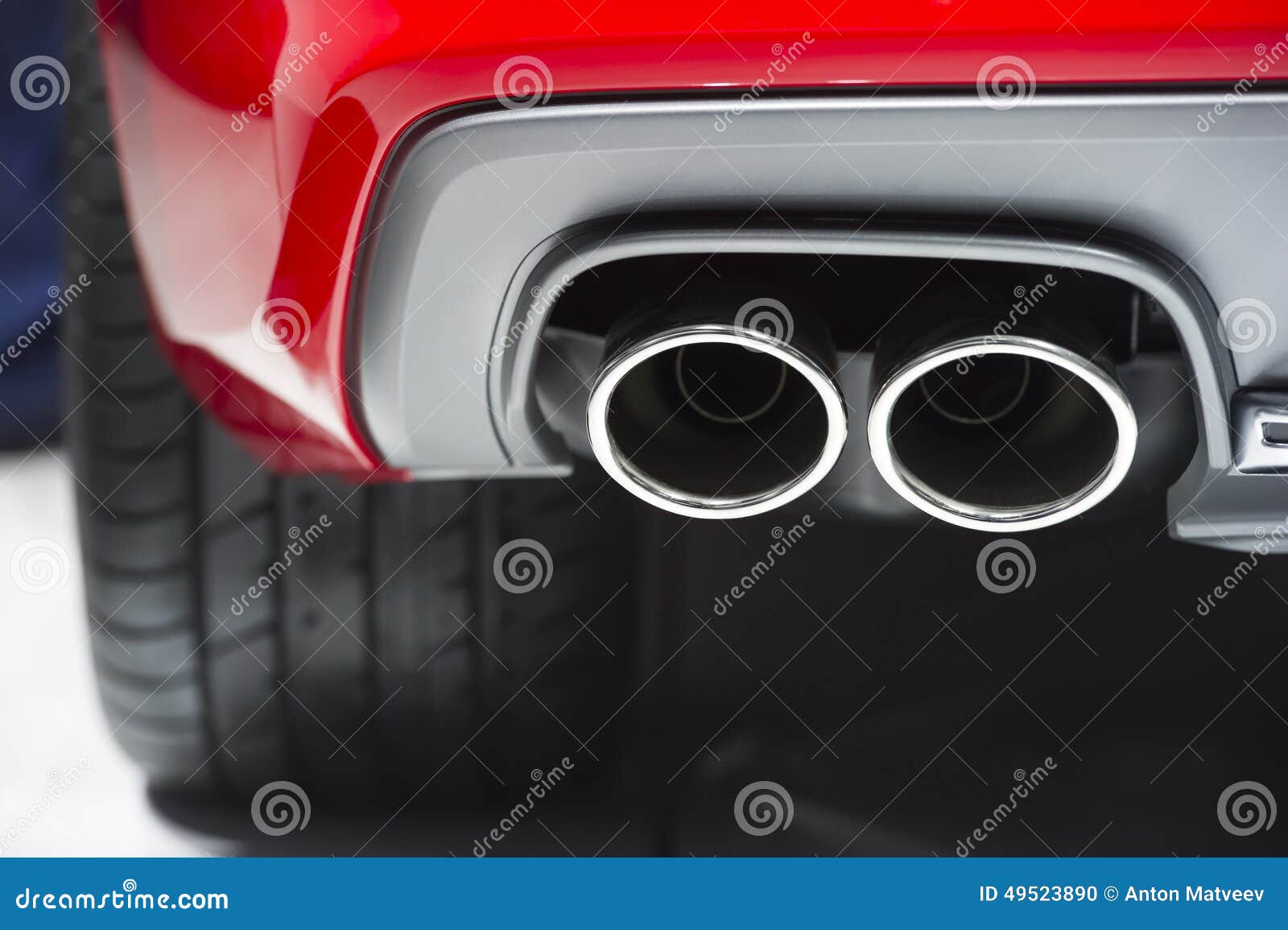 Exhaust pipe stock photo. Image of closeup, dual, pipe - 49523890