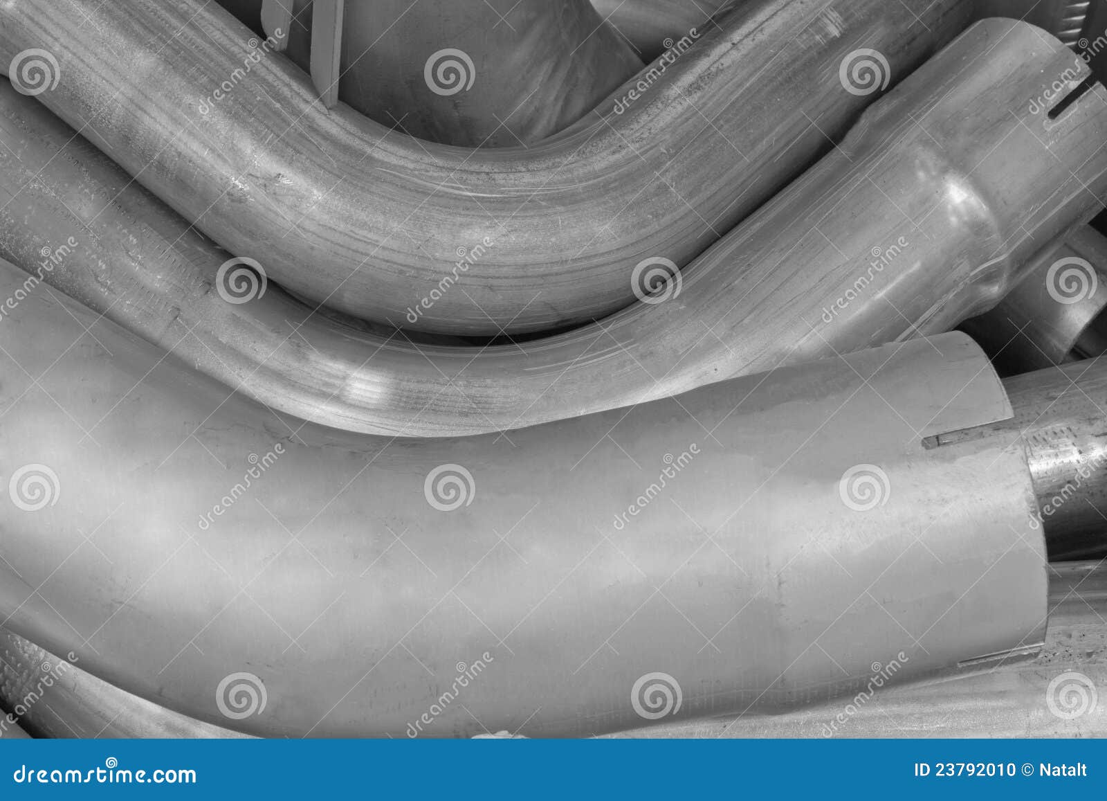 Exhaust pipes stock photo. Image of metal, exhaustion - 23792010