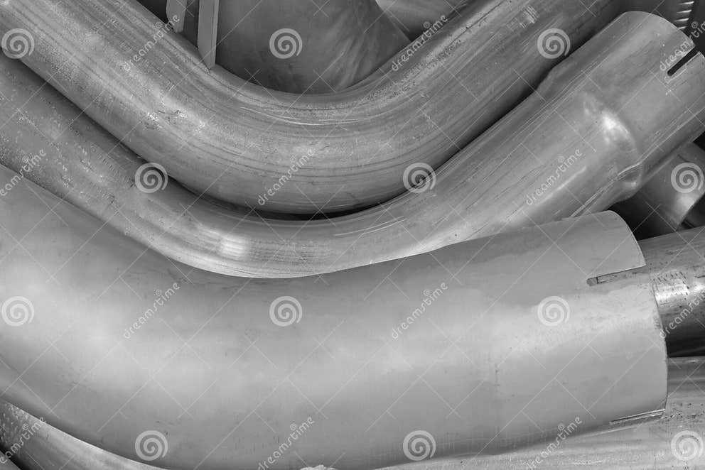 Exhaust pipes stock photo. Image of metal, exhaustion - 23792010