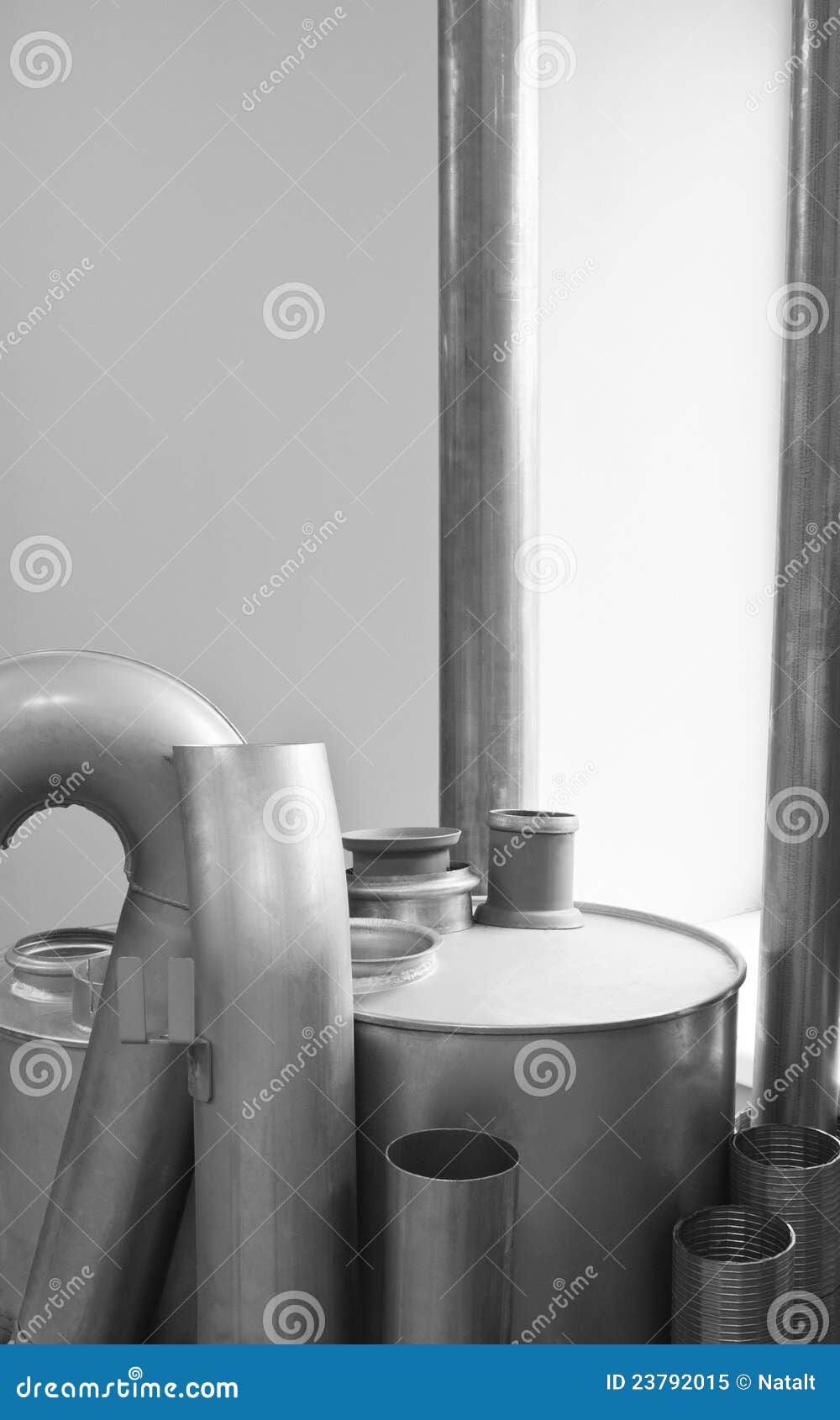 Exhaust pipes stock image. Image of drive, clean, metal - 23792015
