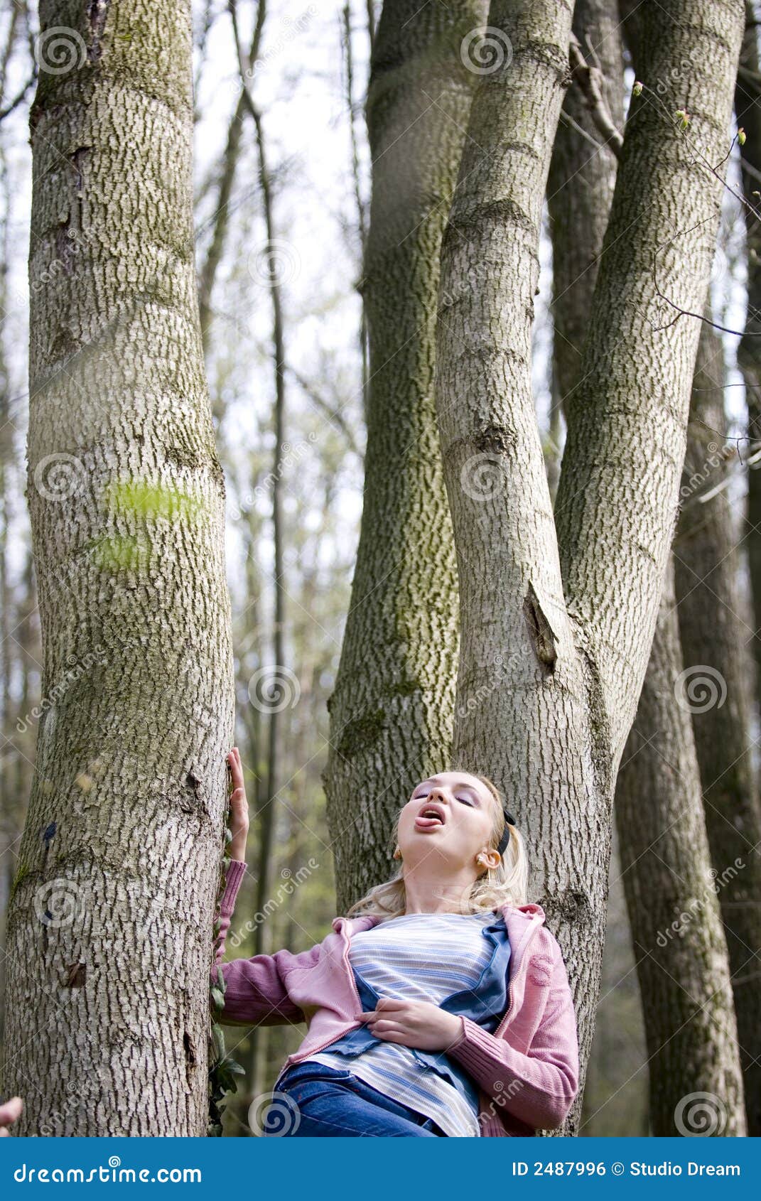 Exhausted stock photo. Image of breathing, outside, nature - 2487996