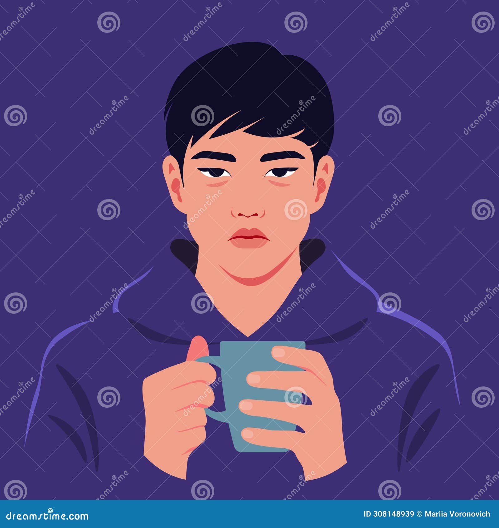 Asian Student In School Uniform. Thai Student Boy Is Giving Some Advice ...