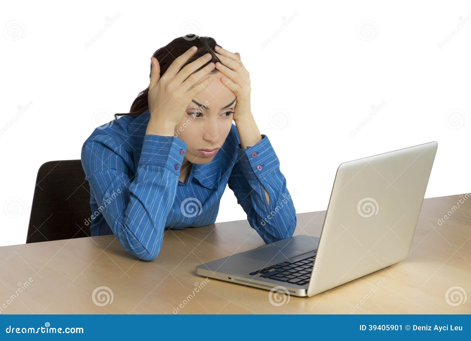 Exhausted business woman stock image. Image of headache - 39405901