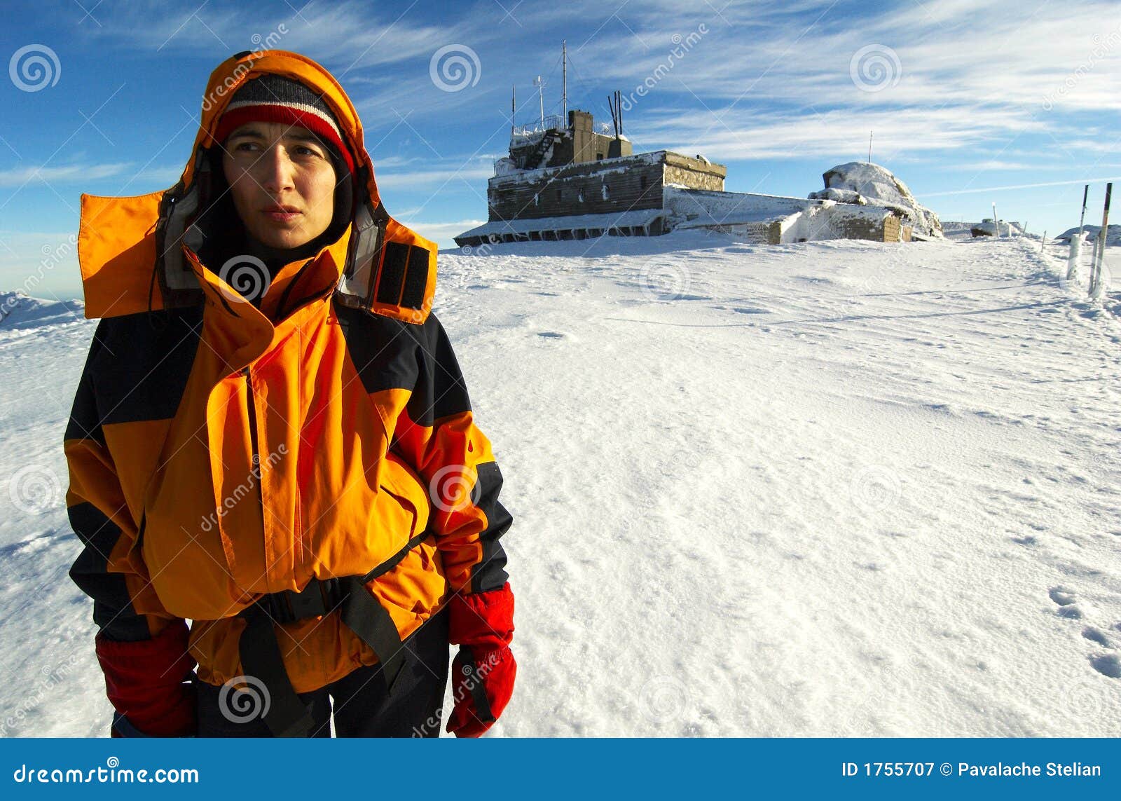Exhausted Mountain Climber after a Long Day. Stock Image - Image of ...