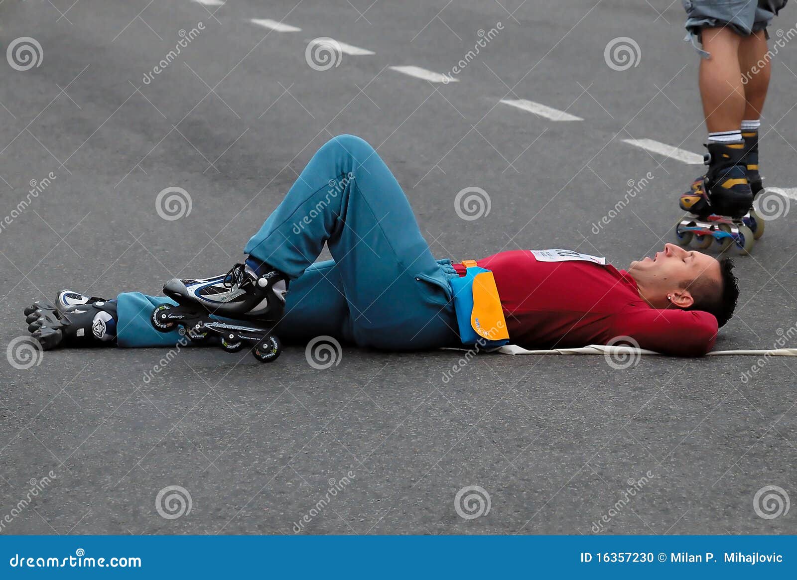 Exhausted after the Race Competitor Editorial Image - Image of race ...