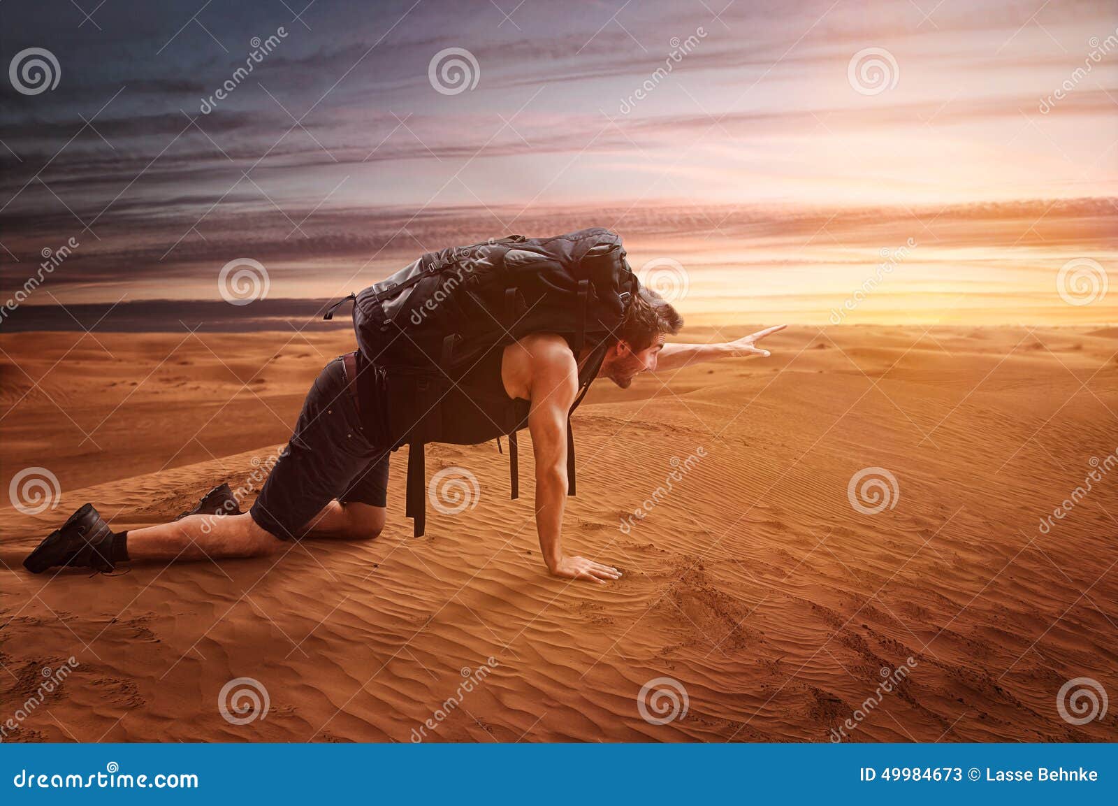 Exhausted Wanderer stock image. Image of exhausted, tired - 49984673