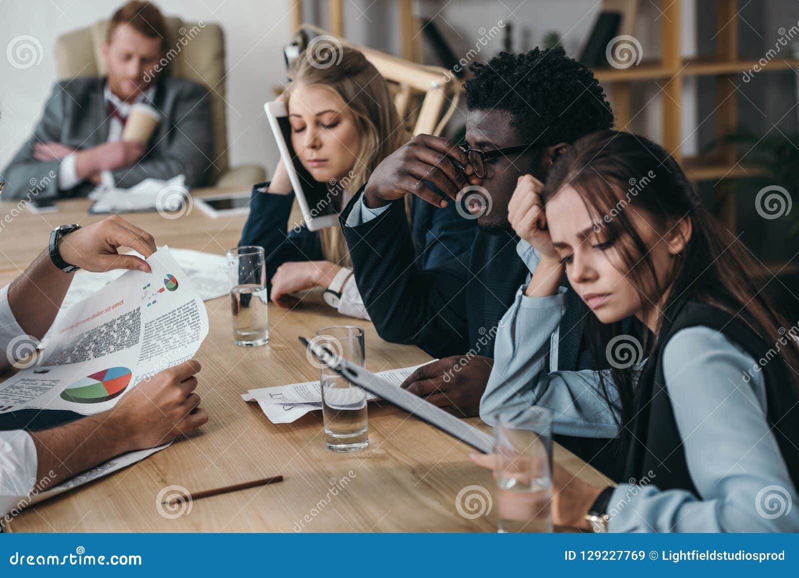 Exhausted Zombie Like Businesspeople Sitting in Conference Hall Stock ... Exhausted Zombie Like Businesspeople Sitting in Conference Hall Stock ...