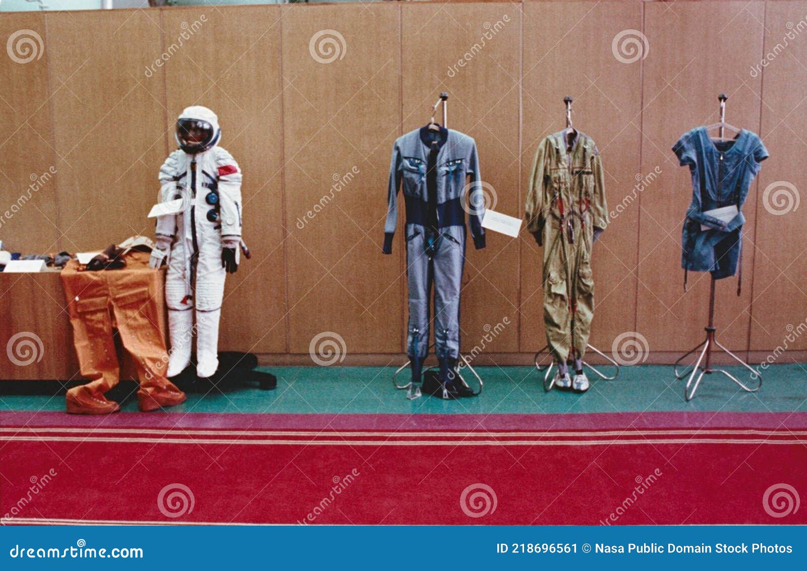 Exhibit Of Space Suits Designed For Soviet Cosmonauts During ASTP ...