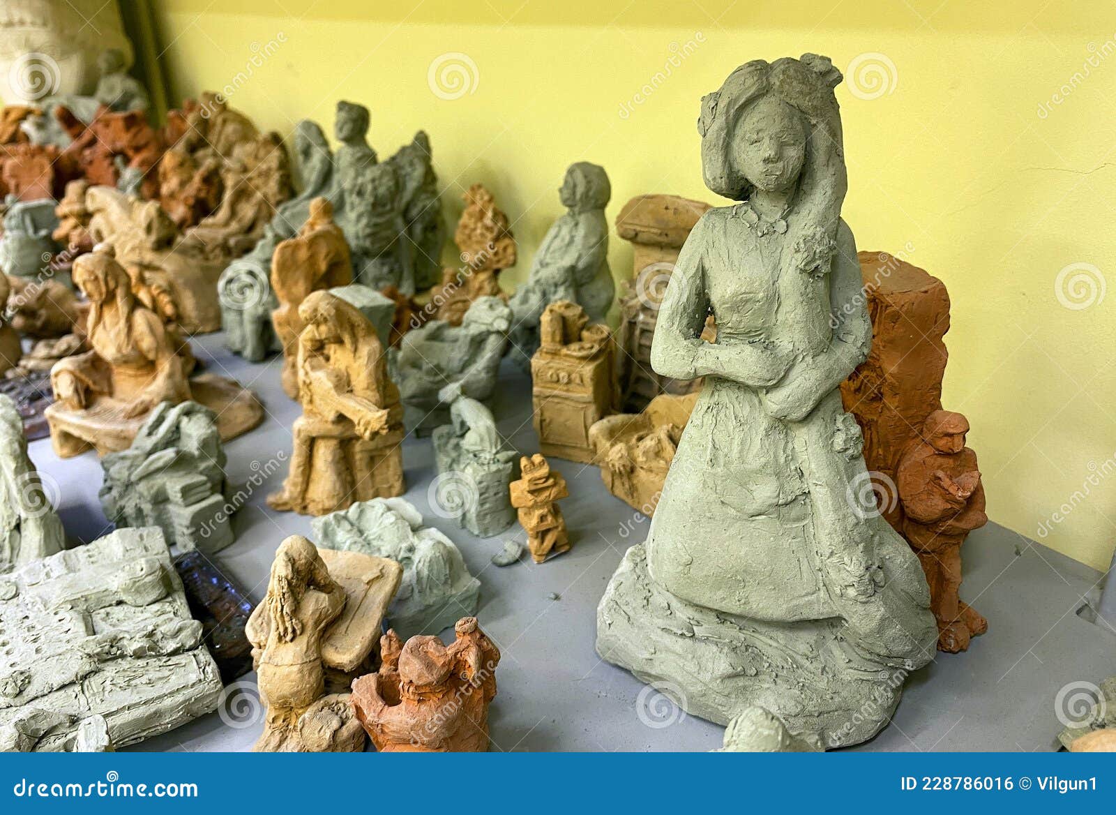 Exhibition of Artistic Modeling. Artistic Modeling of Clay and Plastic ...