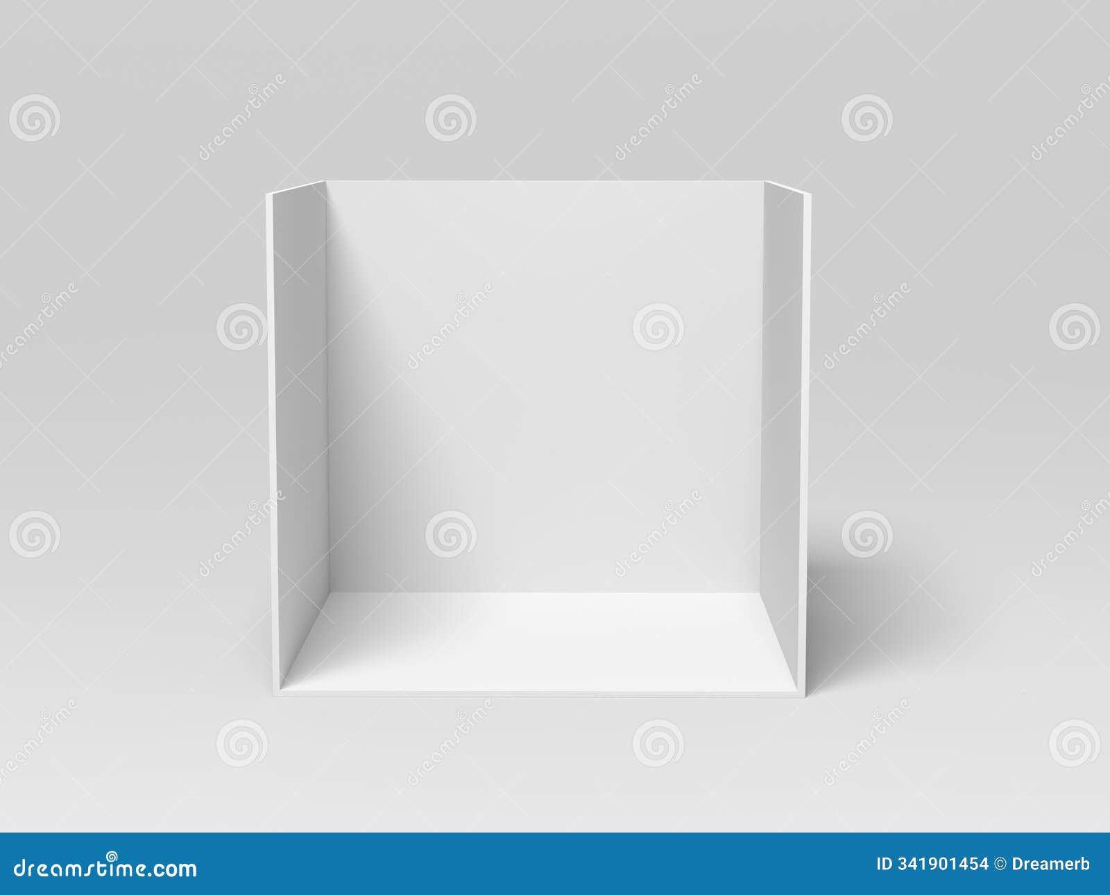 Exhibition Booth. Square. Stand Stock Illustration - Illustration of ...