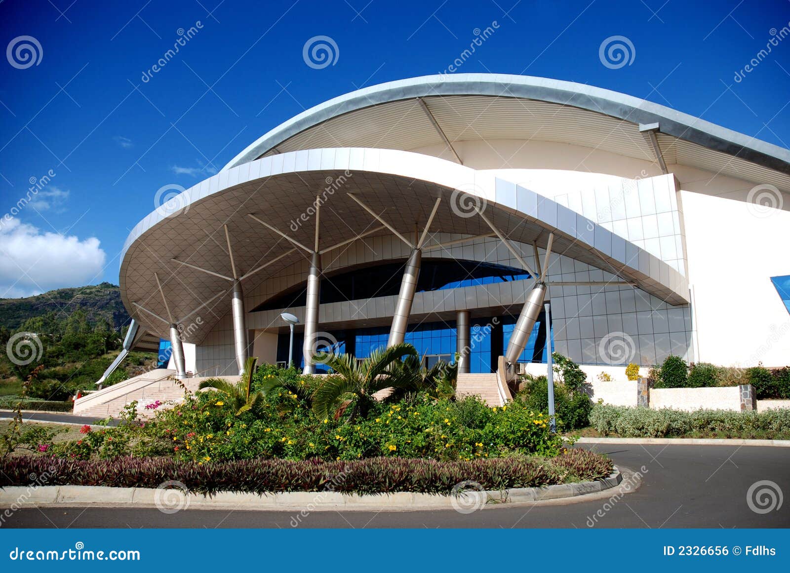 Exhibition Centre stock photo. Image of building, mauritius - 2326656