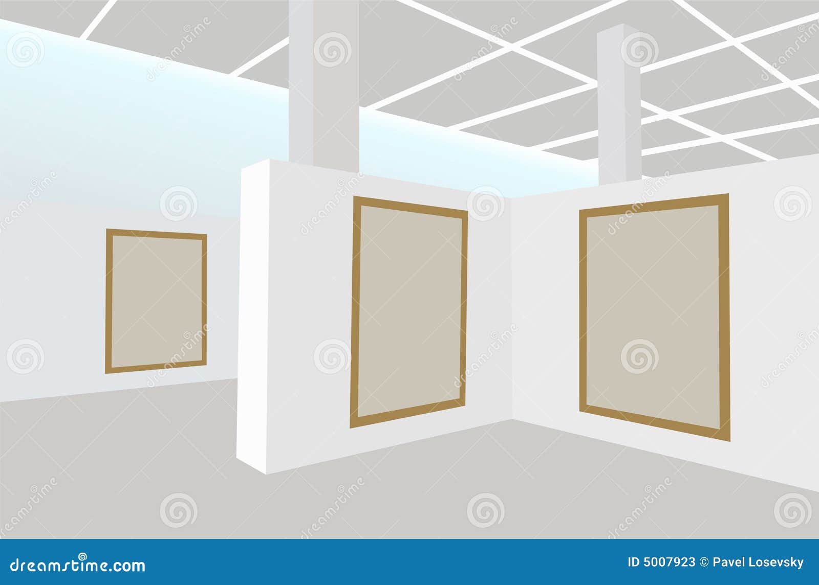 Exhibition frames vector stock vector. Illustration of culture - 5007923