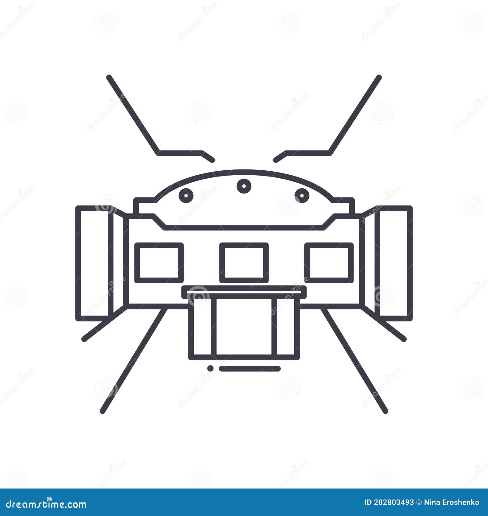 Exhibition Linear Icons, Signs, Symbols Vector Line Illustration Set ...