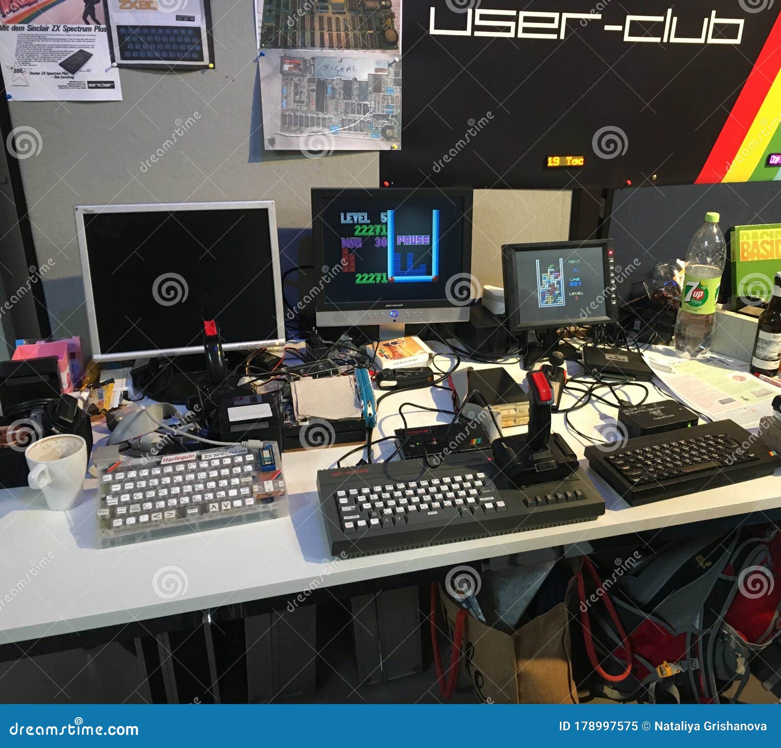 Exhibition of Old Computers in the City of Berlin Editorial Image ...