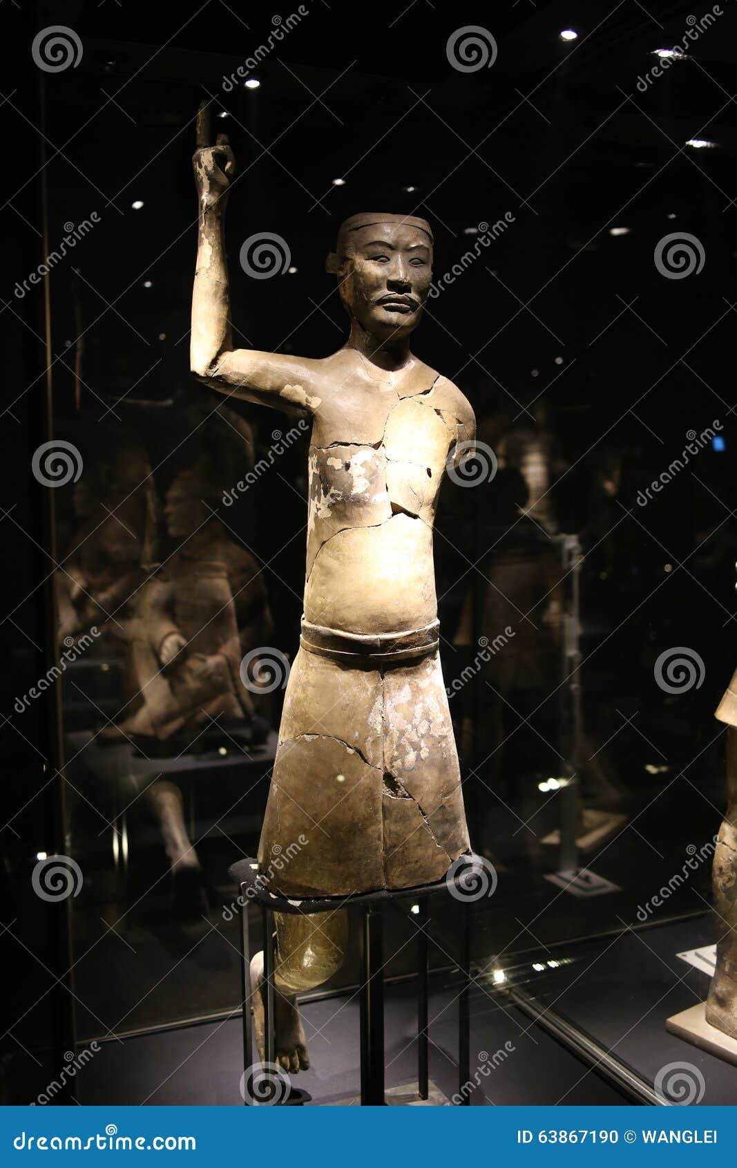 The Exhibition of Qin Figures Editorial Image - Image of armor, hair ...