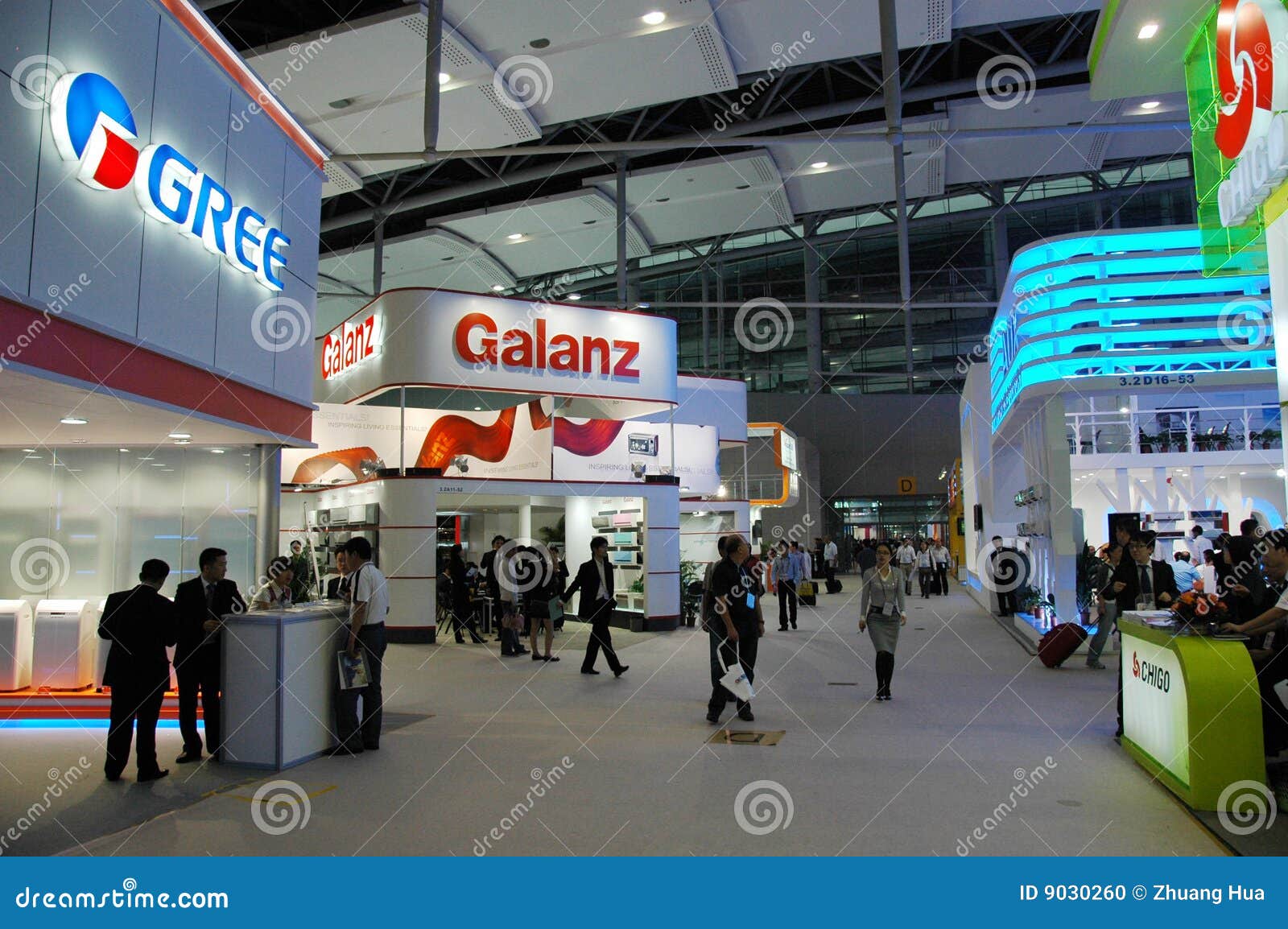 Exhibition Sections of Electronic and Electrical Editorial Image ...