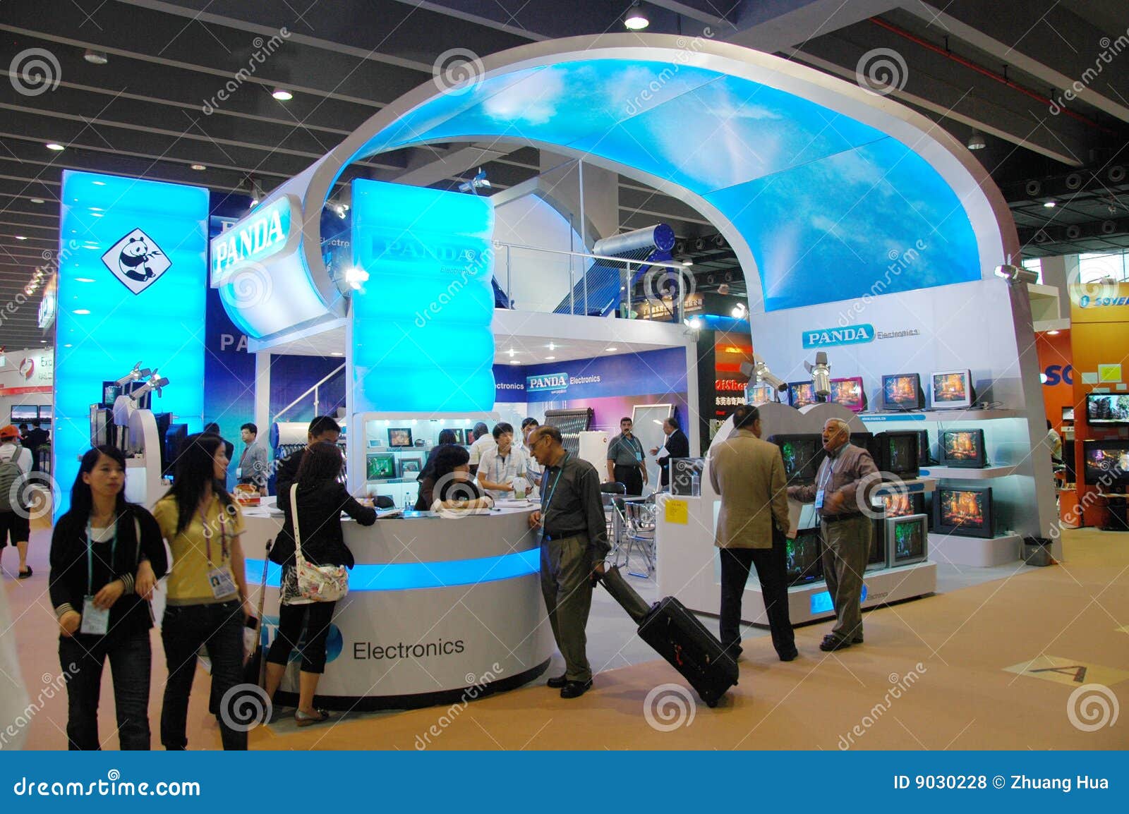 Exhibition Sections of Electronics & Household Editorial Stock Photo ...