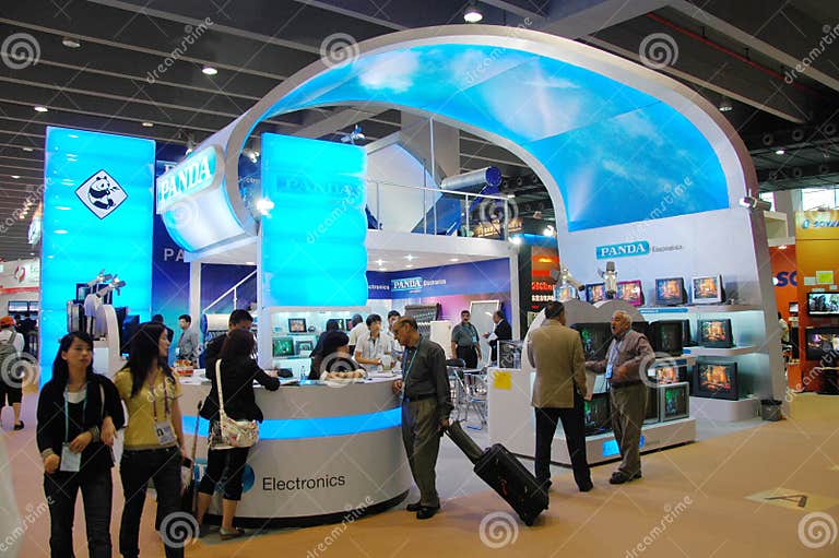 Exhibition Sections of Electronics & Household Editorial Stock Photo ...