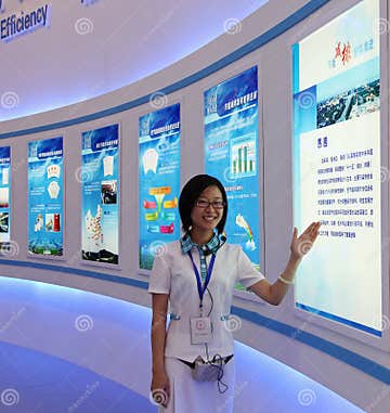 Exhibition staff editorial stock image. Image of indoor - 14734304