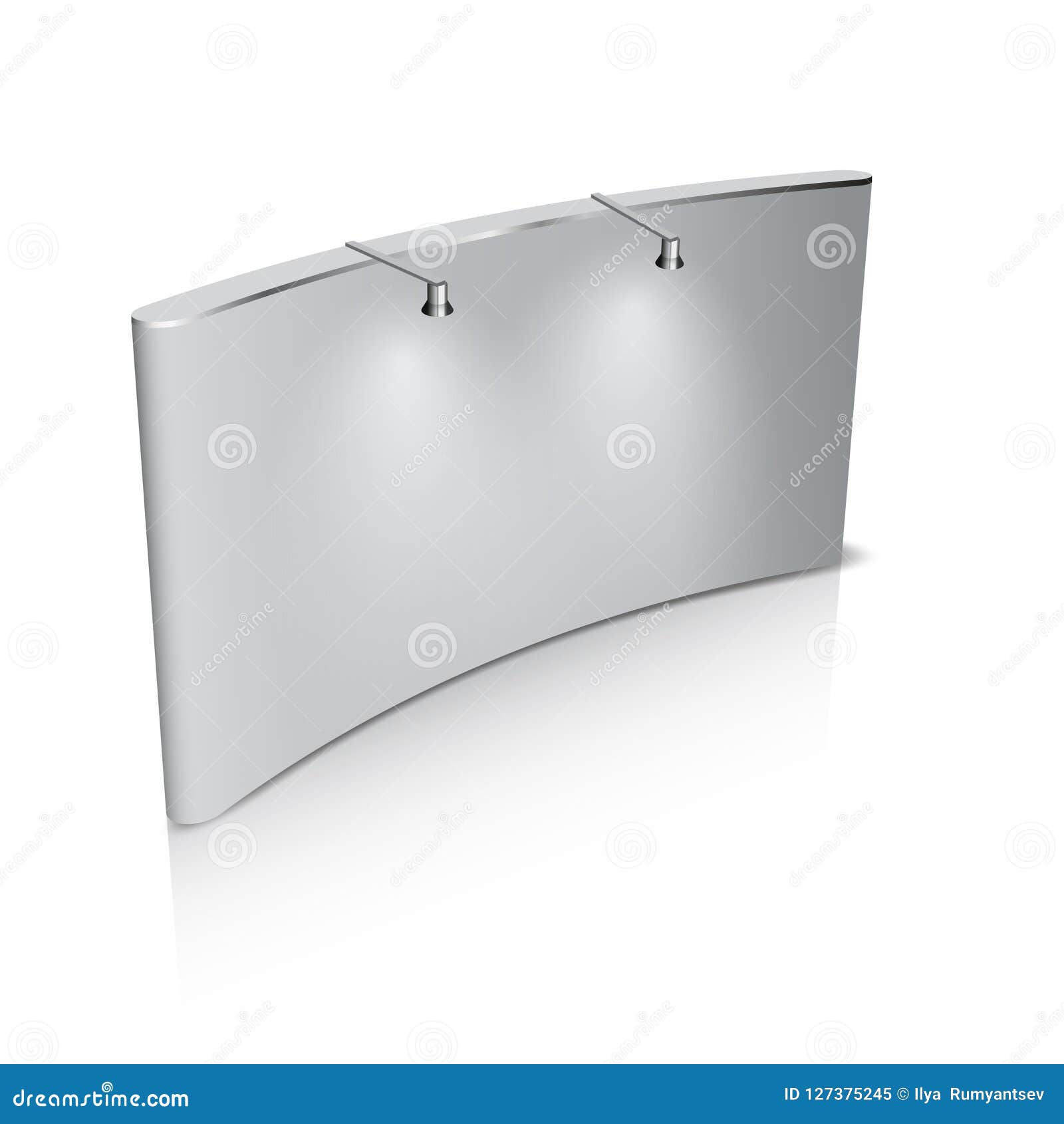 Exhibition Stand, Expo Panel Design Stock Vector - Illustration of ...