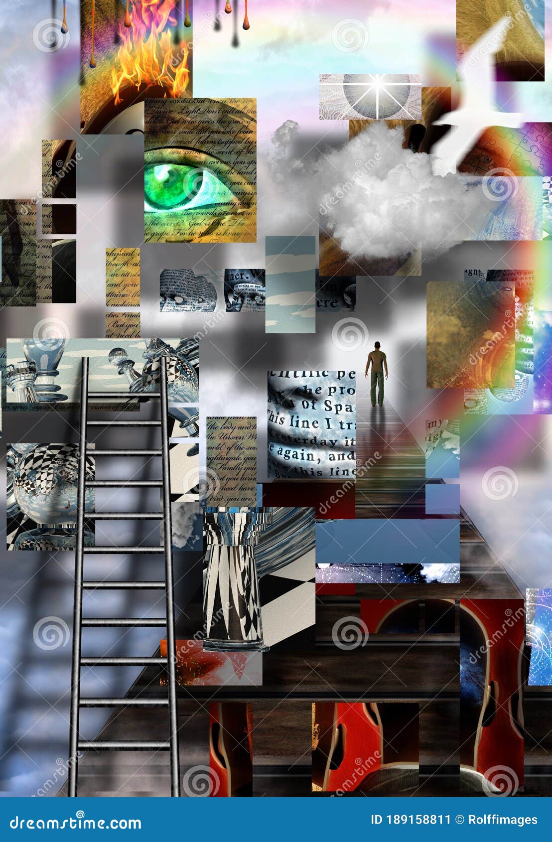 Existence art stock illustration. Illustration of human - 189158811