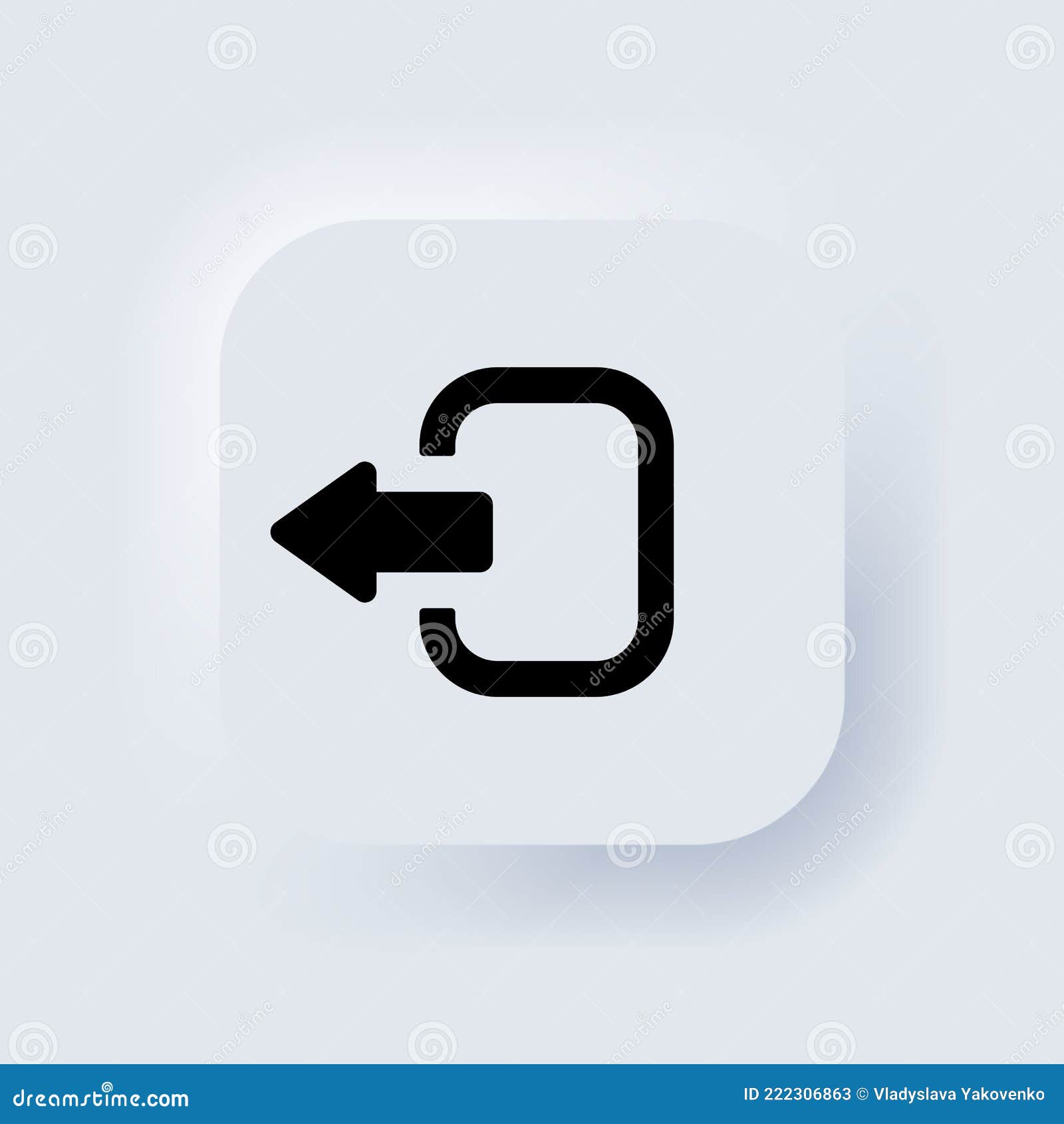 Exit Button. Arrow Logout. Logout and Output, Outlet, Out Symbol ...