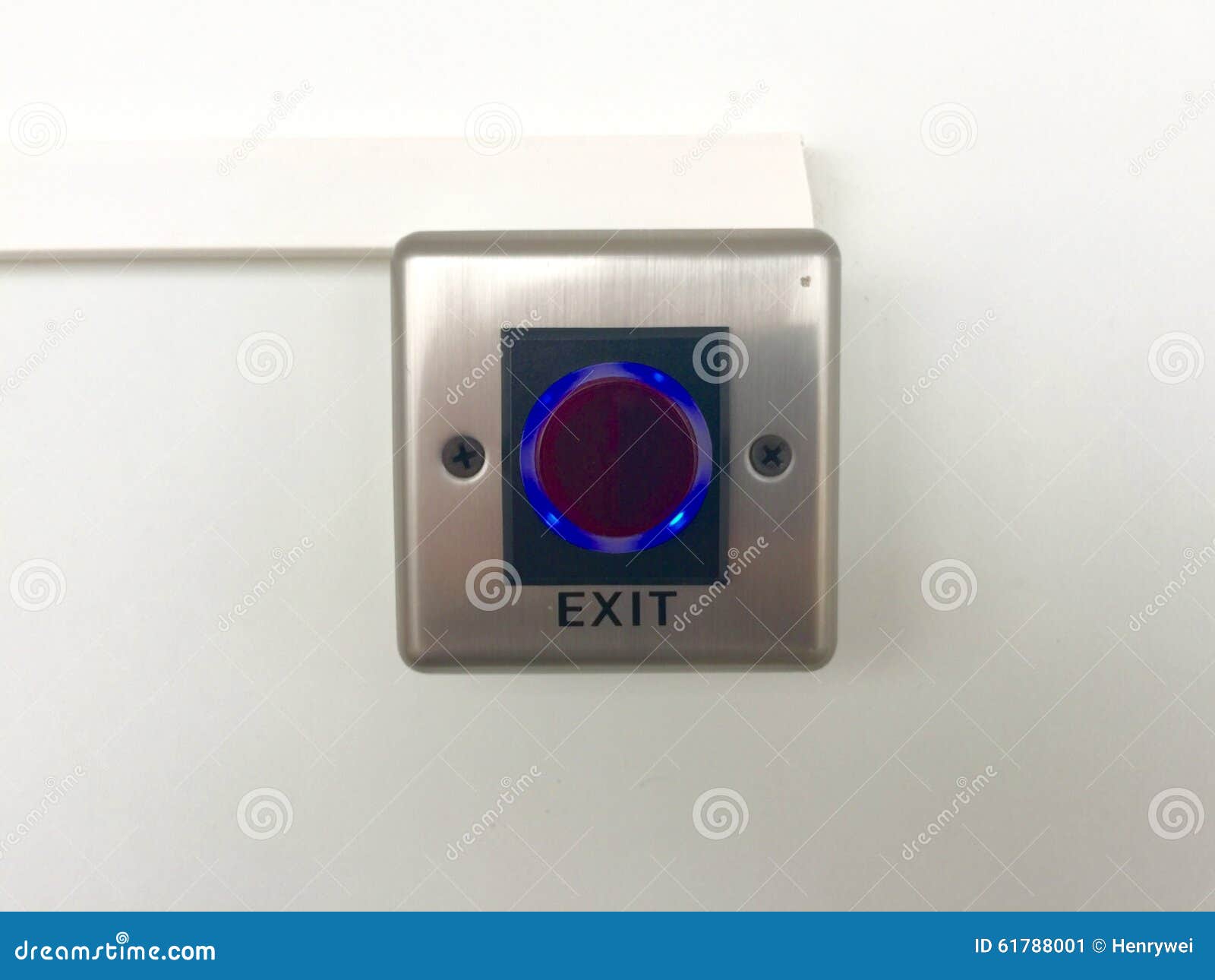 Exit Button stock image. Image of disagreement, design - 61788001