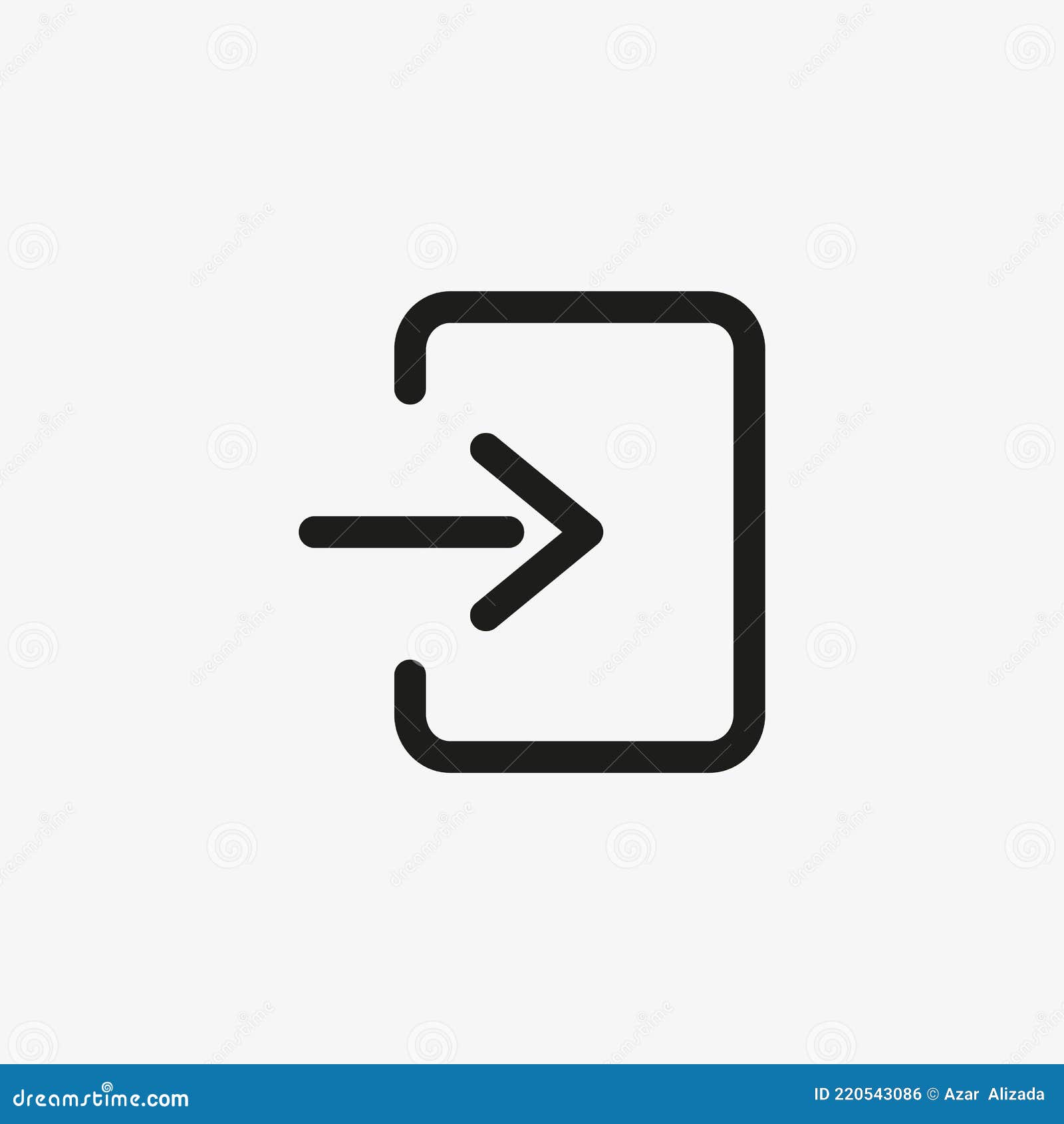 Exit Button Sign. Log Out, Sign Out Button Icon for Website and App ...