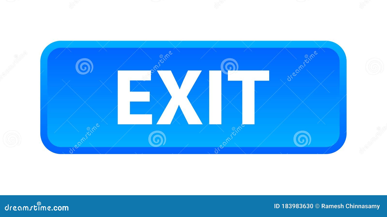 Exit button stock vector. Illustration of graphic, frame - 183983630 Exit button stock vector. Illustration of graphic, frame - 183983630