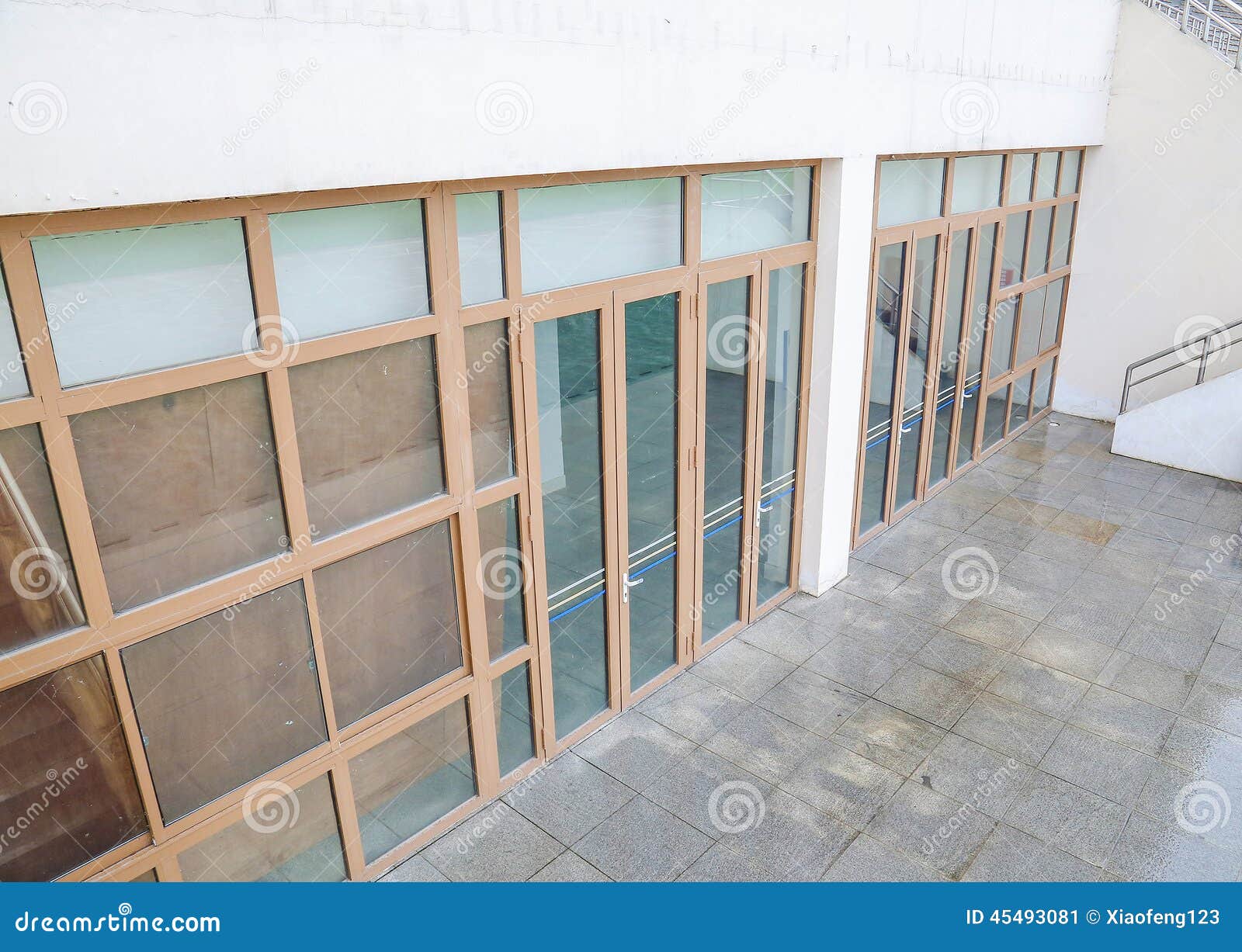 Exit door stock image. Image of exit, building, aisle - 45493081
