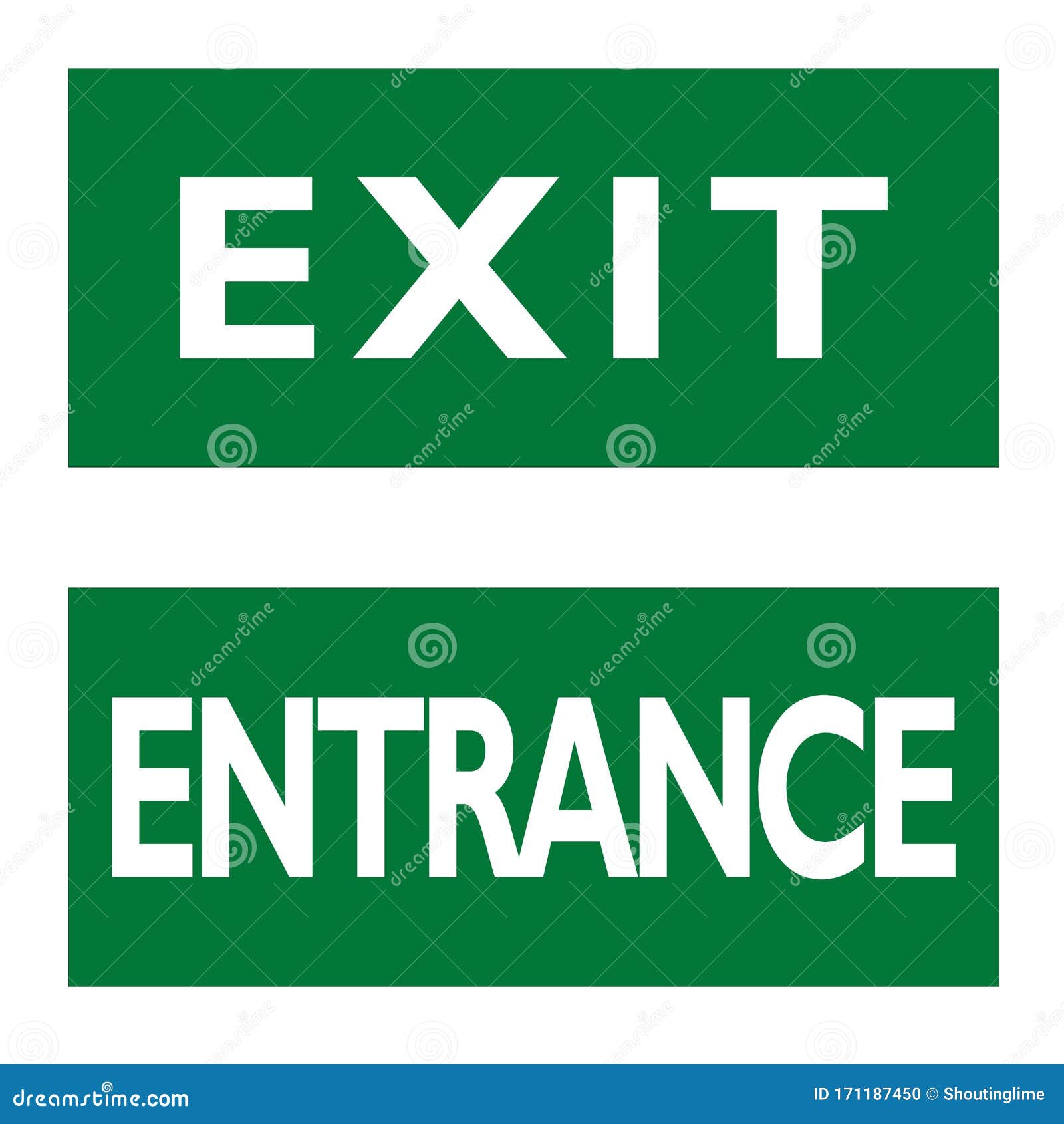 Exit and Entrance signs stock illustration. Illustration of ladder ... Exit and Entrance signs stock illustration. Illustration of ladder ...